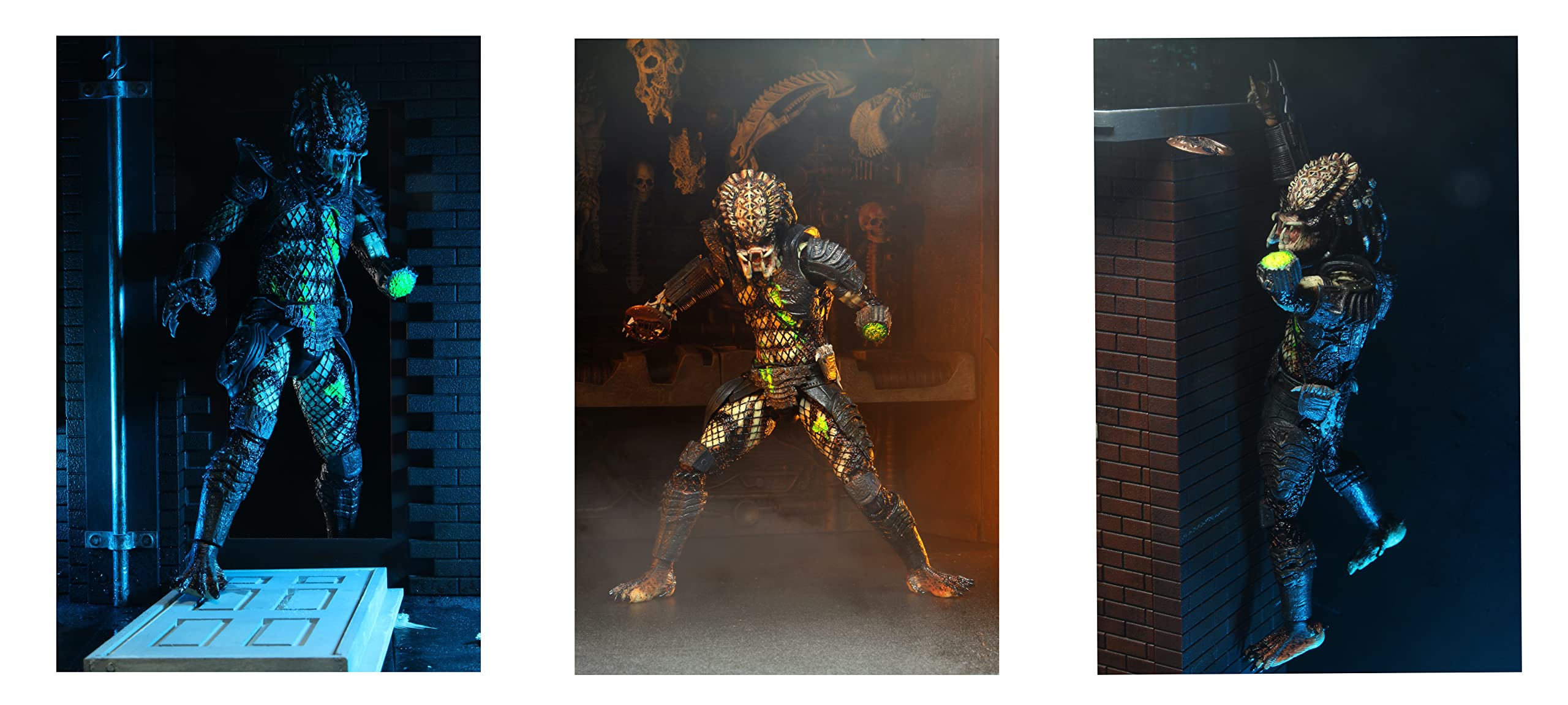 Snapklik.com : NECA - Predator 2 Ultimate Battle Damaged City Hunter 7 ...