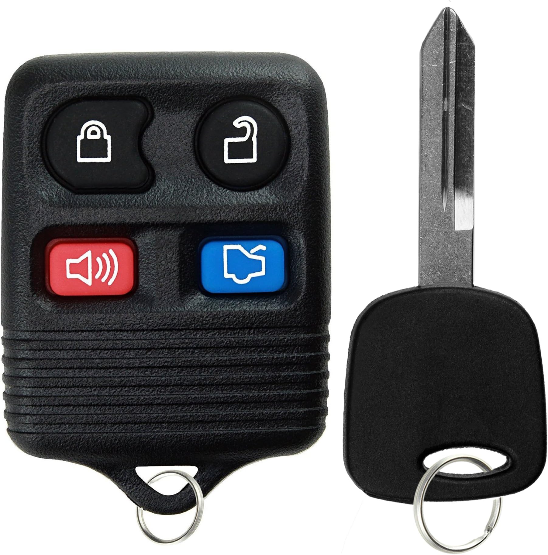 Amazon.com: KeylessOption Keyless Entry Remote Control Fob Uncut Blank ...