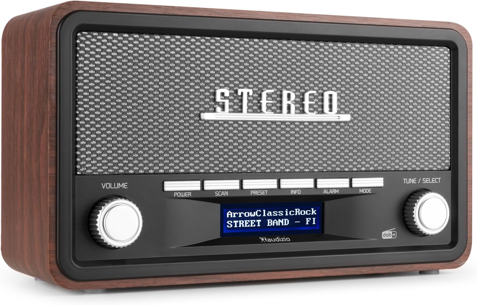 Audizio Corno - Retro Radio, DAB Plus Radio Bluetooth, Alarmfunktion ...