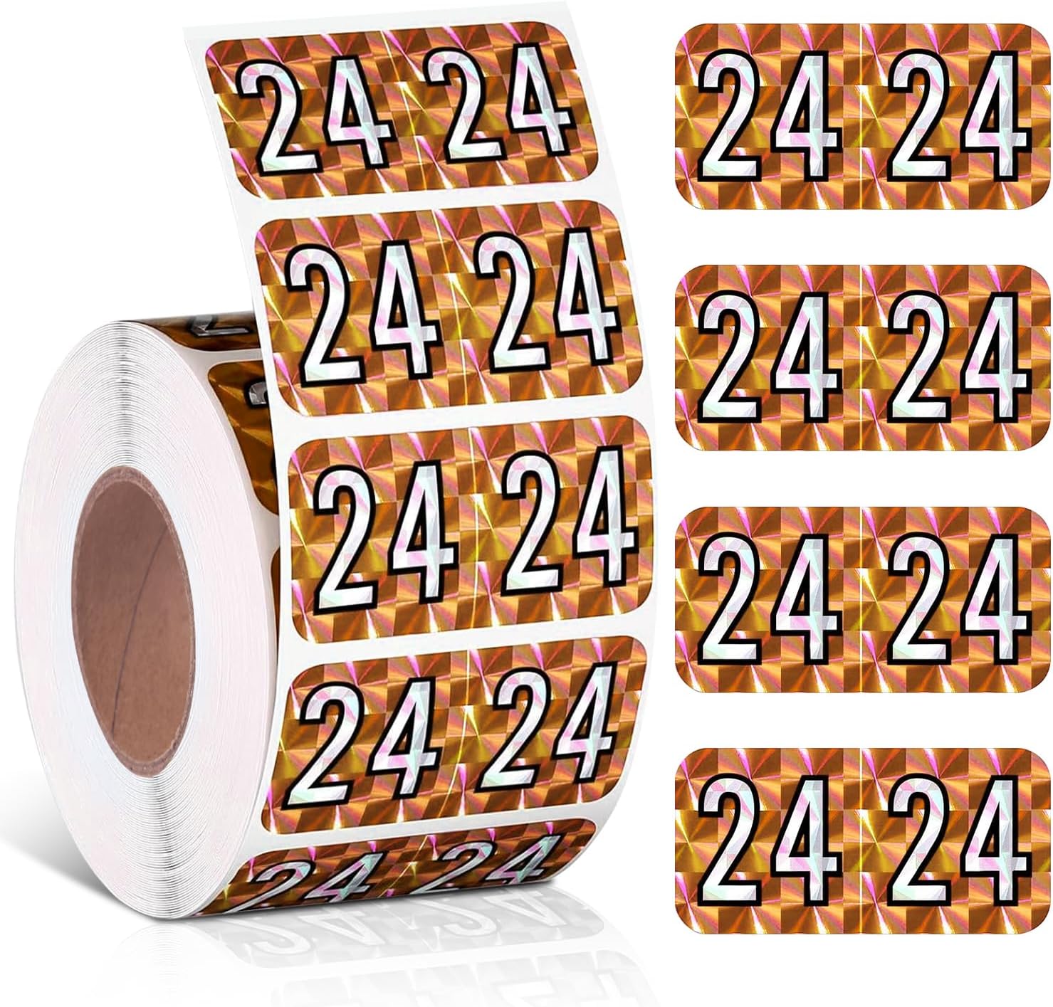 Amazon.com : 2024 Year Stickers, File Folder Year Labels, Color Coded ...