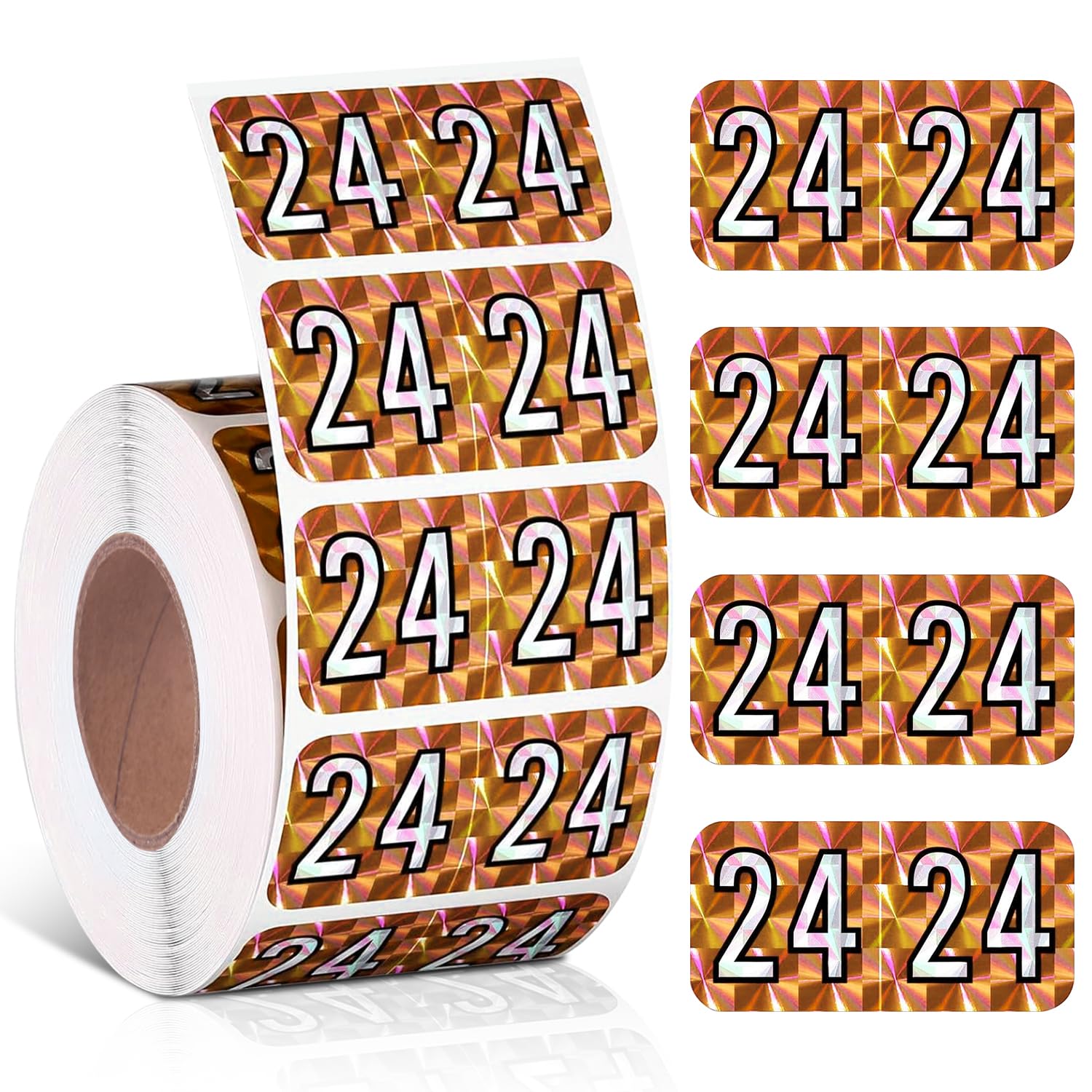 Amazon.com : 2024 Year Stickers, File Folder Year Labels, Color Coded ...