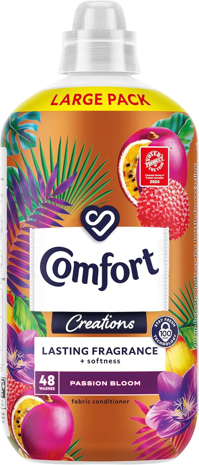 Comfort Creations Passion Bloom Fabric Conditioner with Stay Fresh ...