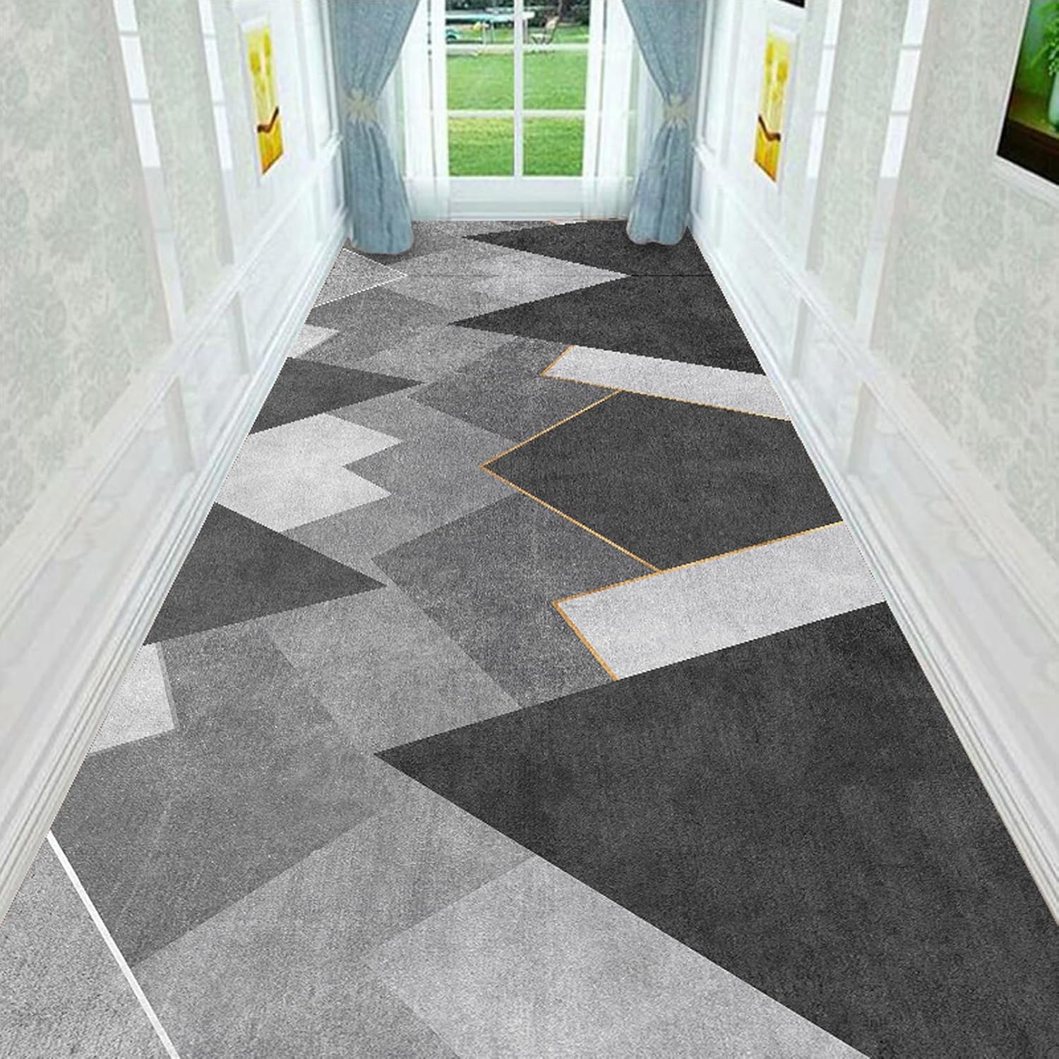 Carpet Runner for Hallway Classic Carpet Runners for Hallway 100cm 1.5m ...