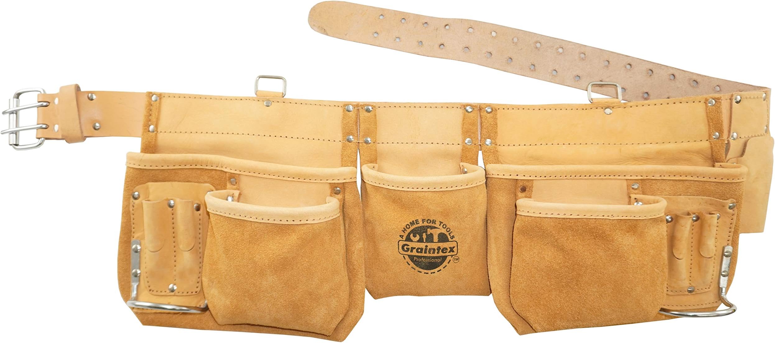 Graintex OD2109 12 Pocket Professional Work Apron - Tool Aprons ...