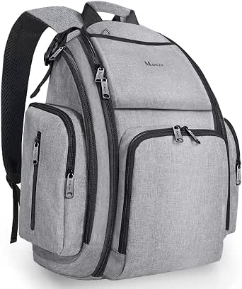Rucksack Changing Bag, Mancro Diaper Bag Baby Nappy Backpack Changing ...