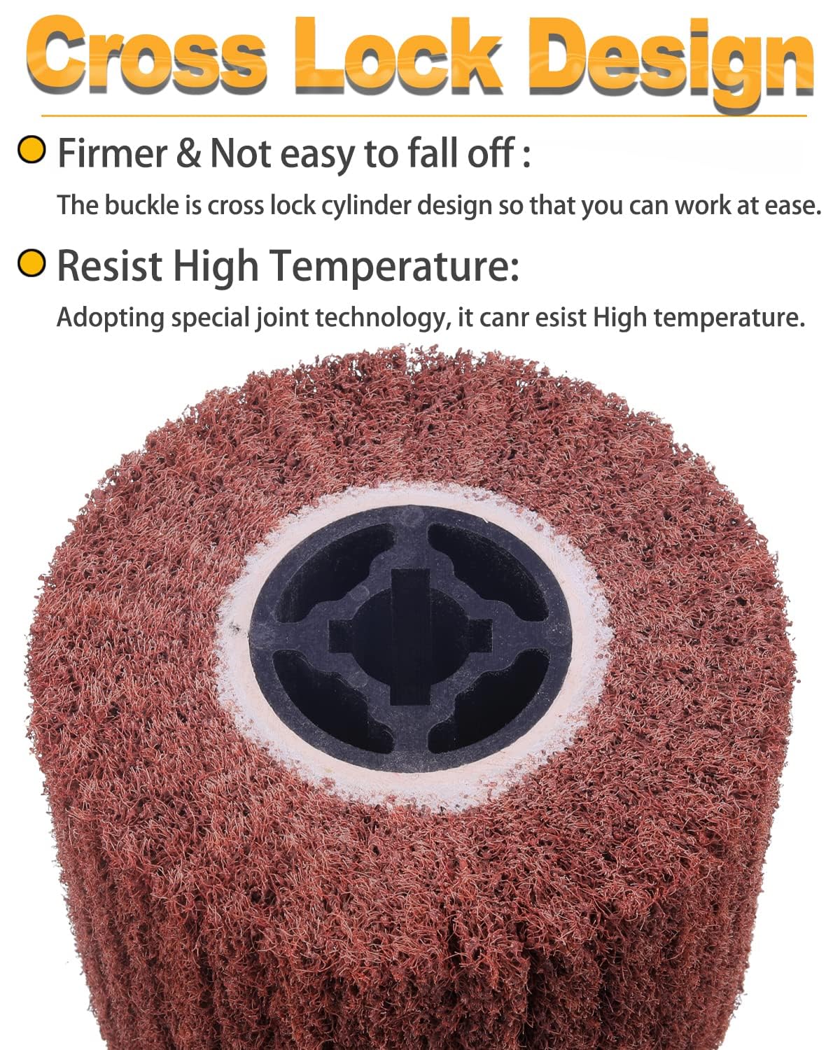 Snapklik.com : SHITIME 4.7" X 4" Abrasive Drawing Wheel Surface ...