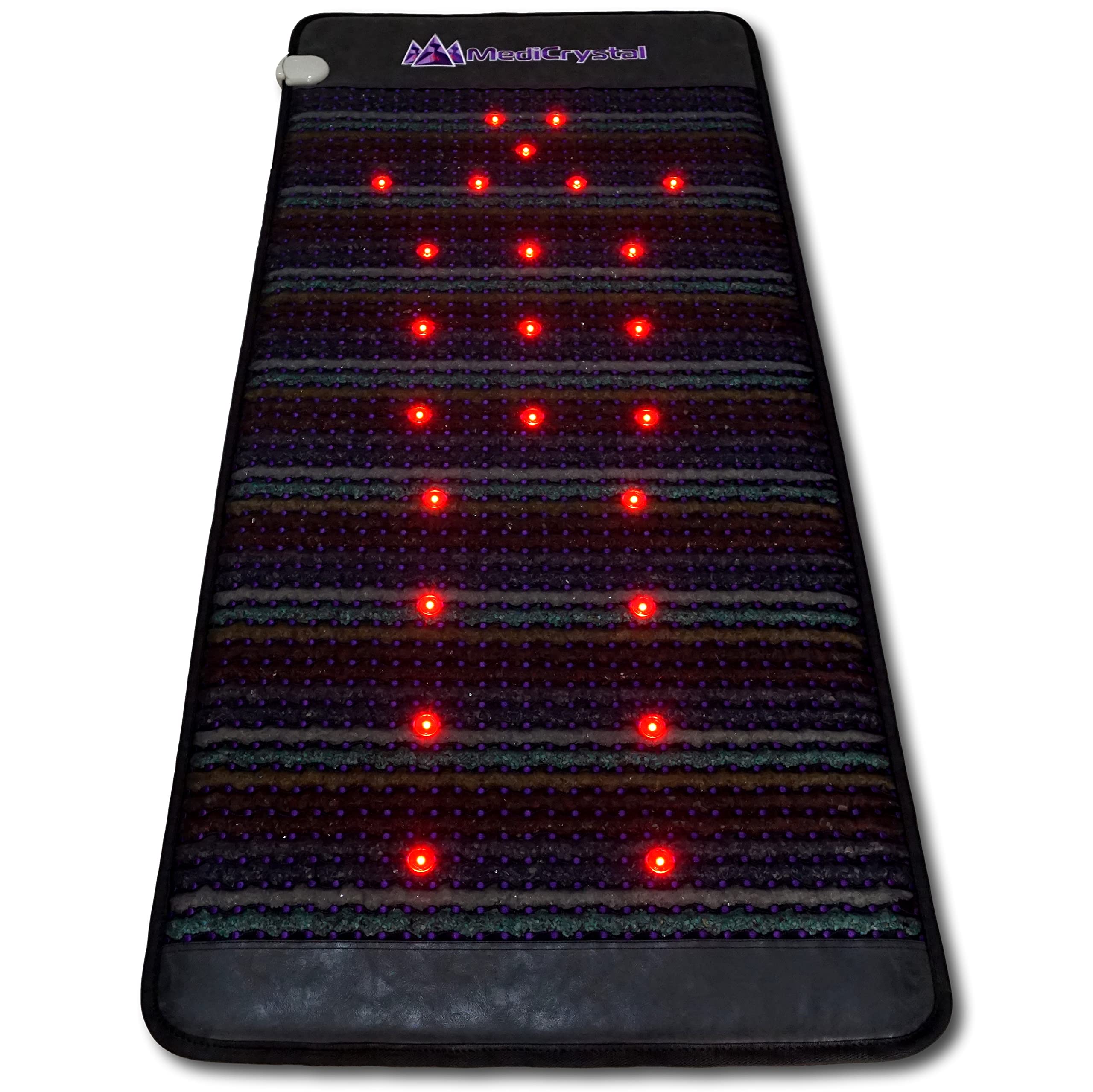 Amazon.com: MediCrystal Infrared Heat Gemstone Mat - 7 Natural Crystals ...