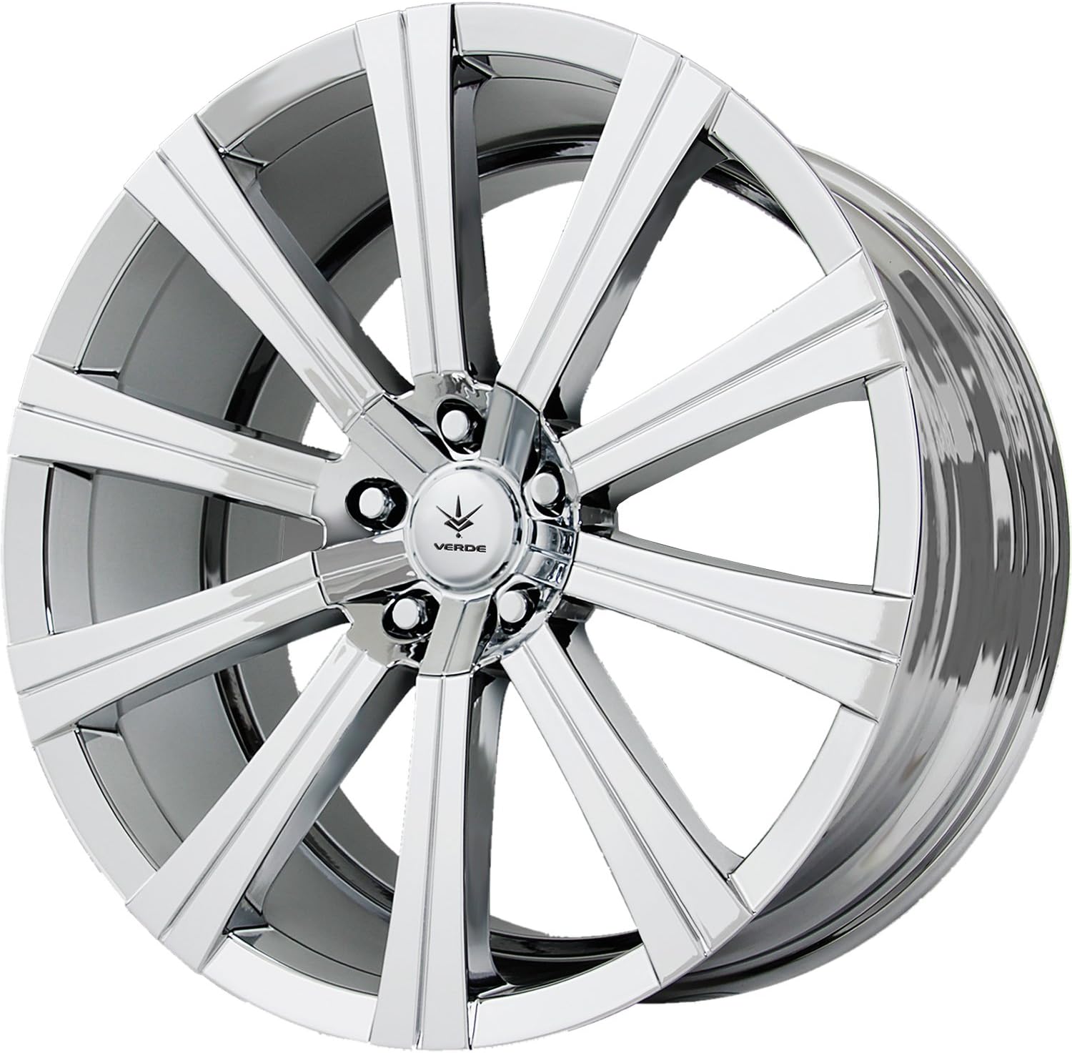 Amazon.com: Verde Custom Wheels Shift with PVD Bright Chrome Finish ...