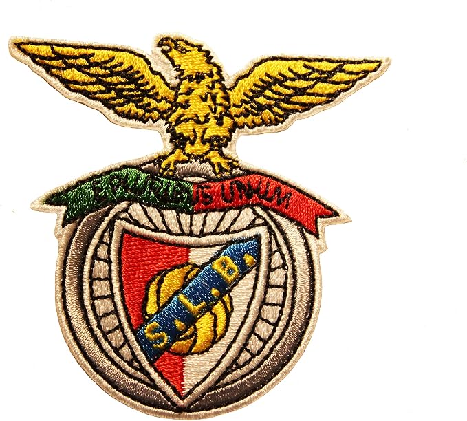 Amazon.com: Unknown Benfica Logo S.L.B. E Pluribus Unum Iron-On Patch ...