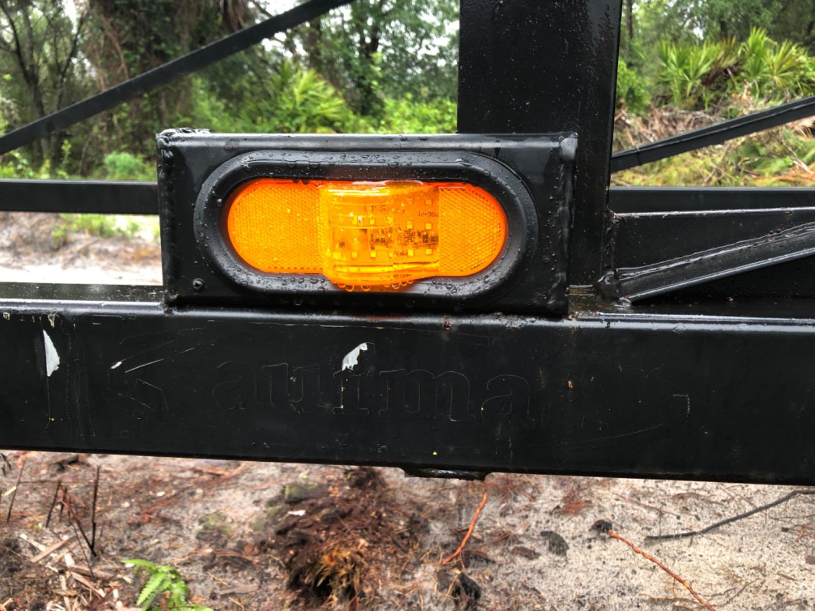 Amazon.com: Qty 2 6" Mid Turn Signal Amber Marker Light Rubber Mount 18 ...