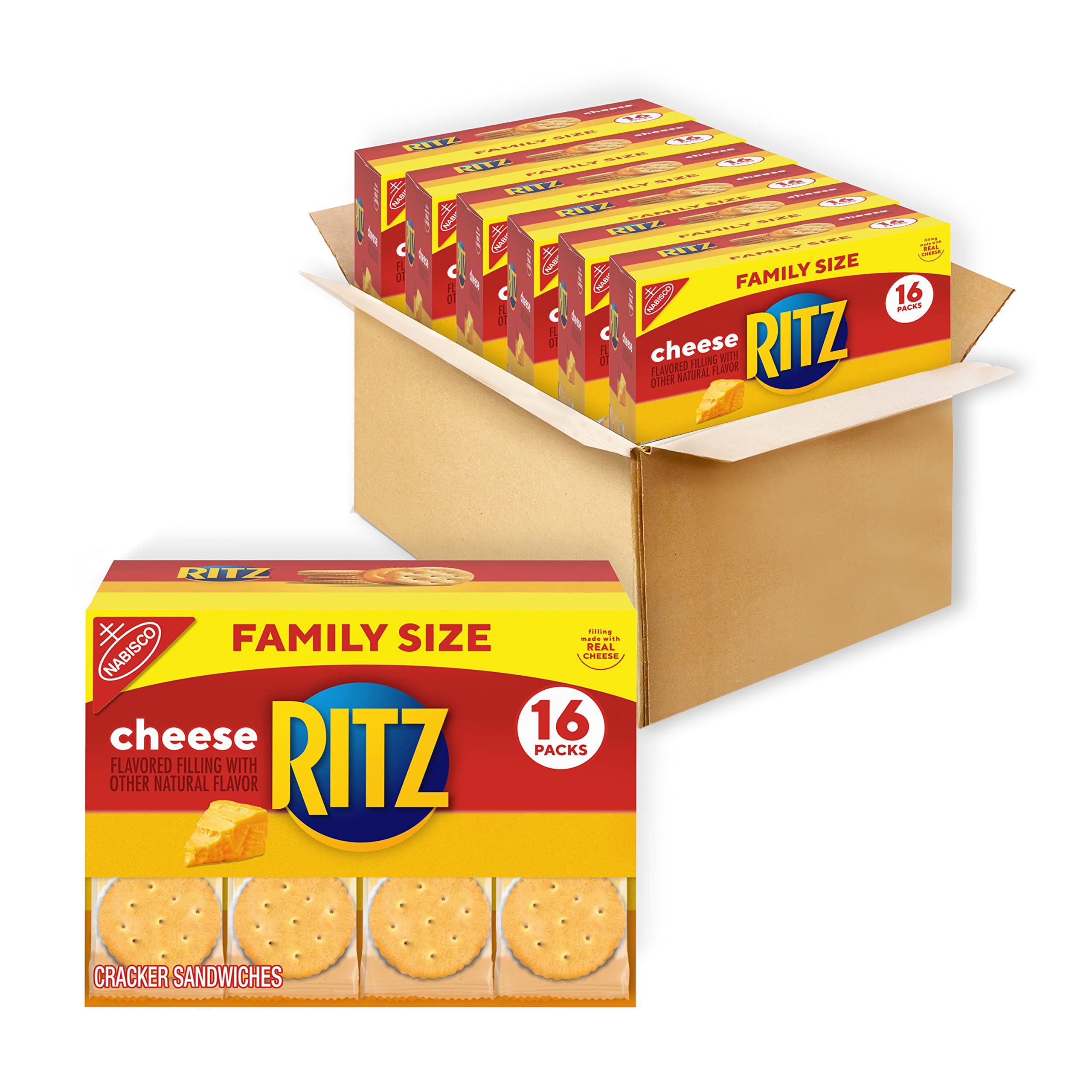 Ritz Cheese Crackers Box