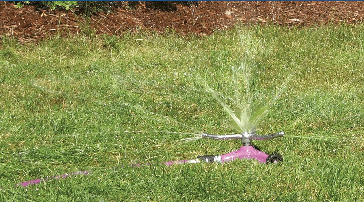 Snapklik.com : Dramm 15053 ColorStorm Premium 3-Arm Whirling Sprinkler