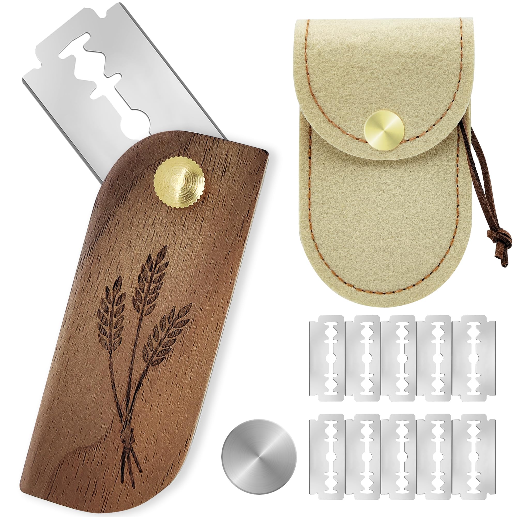 Snapklik.com : Magnetic Bread Lame Sourdough Scoring Tool Easy Scoring ...