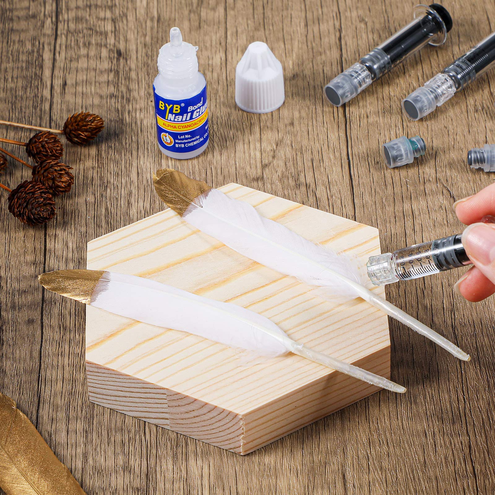 Snapklik.com : Nuanchu 1ml Borosilicate Glass Syringe Anti Leak Luer ...