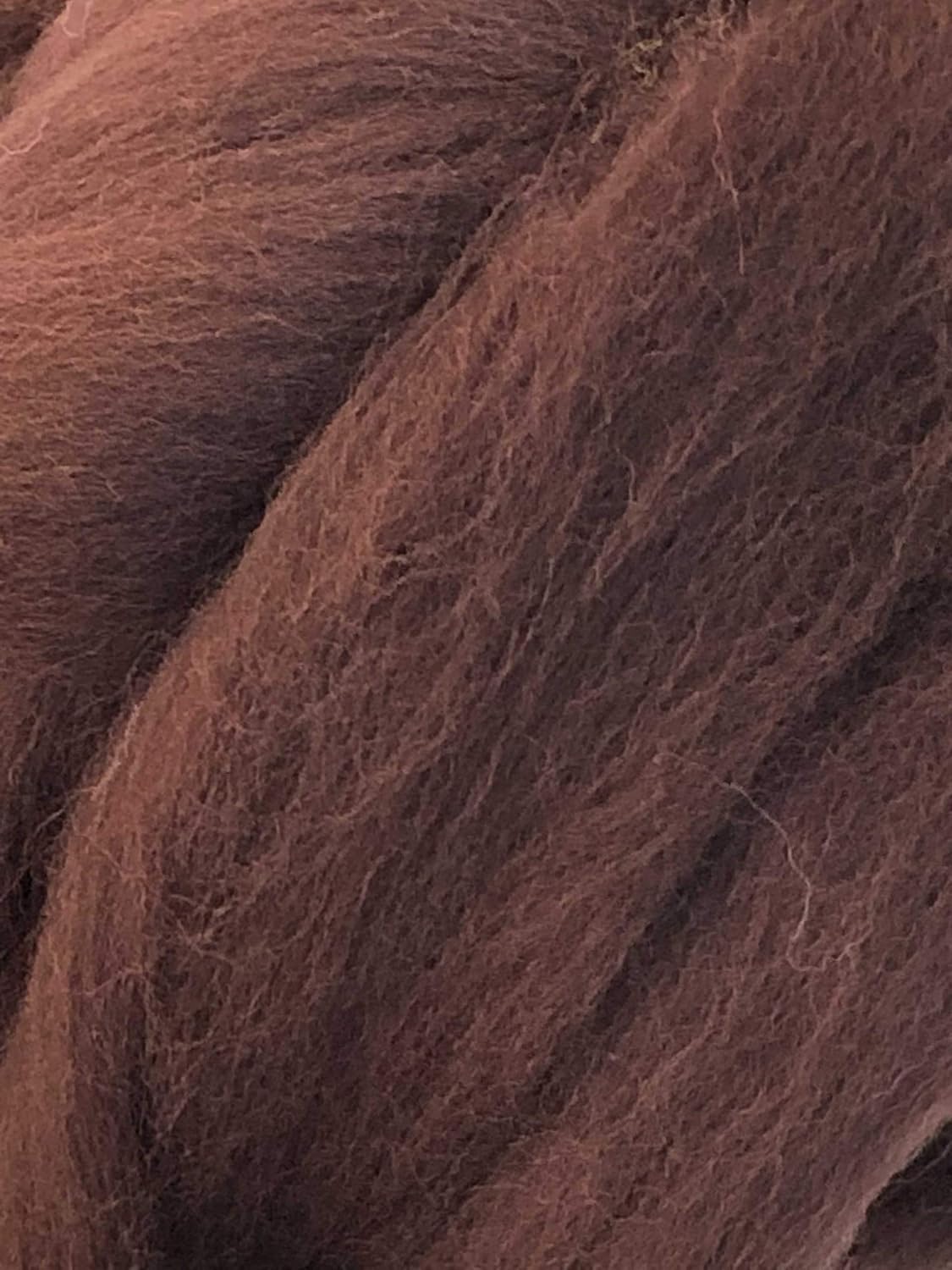 Amazon.com: Shep's Dark Chocolate Brown Merino Wool Top Roving Fiber ...