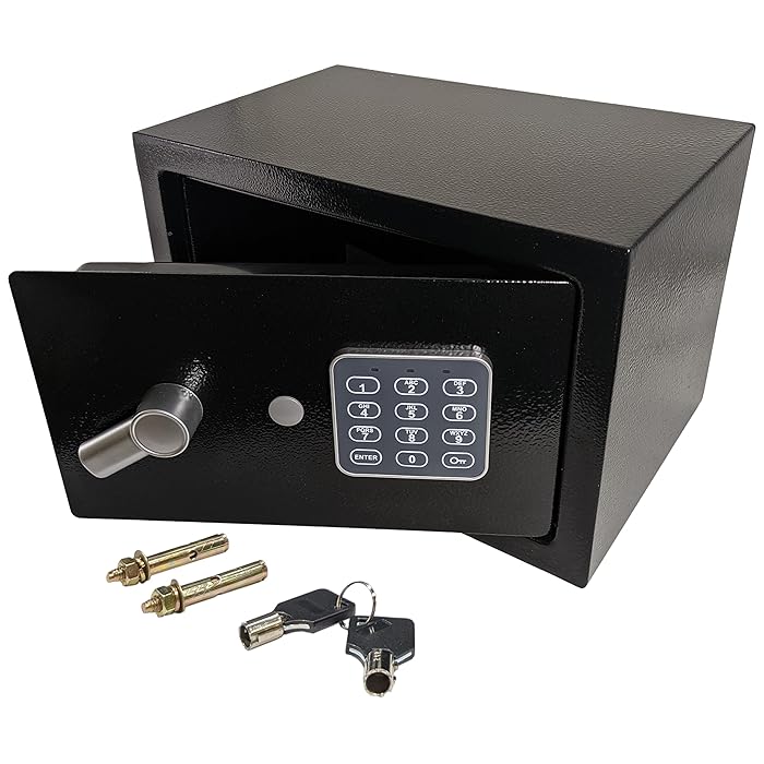 Buy Electronic Safe with Digital Keypad, Program your own 3 to 8 Digit ...