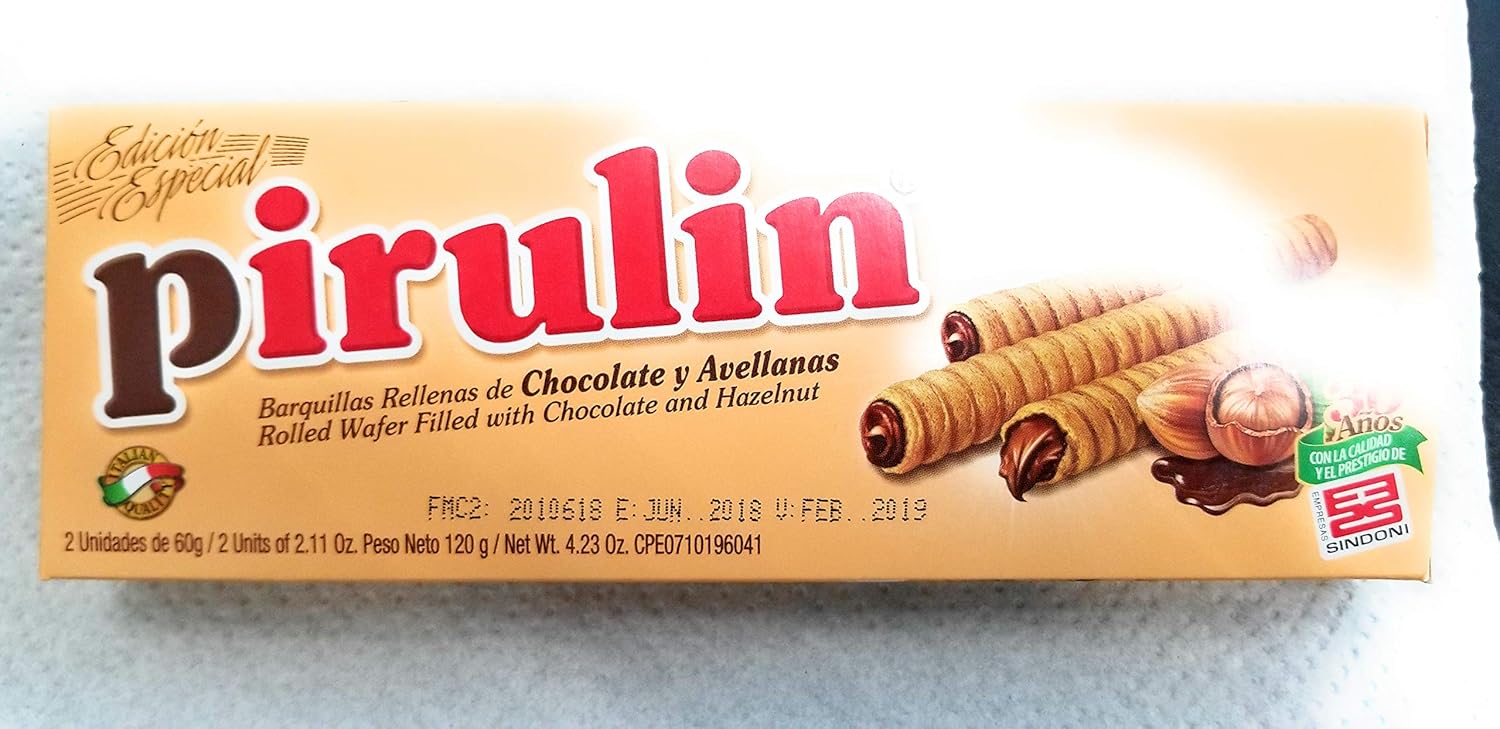 Amazon.com : Pirulin Venezuela 3 Box 120GR C/U : Grocery & Gourmet Food