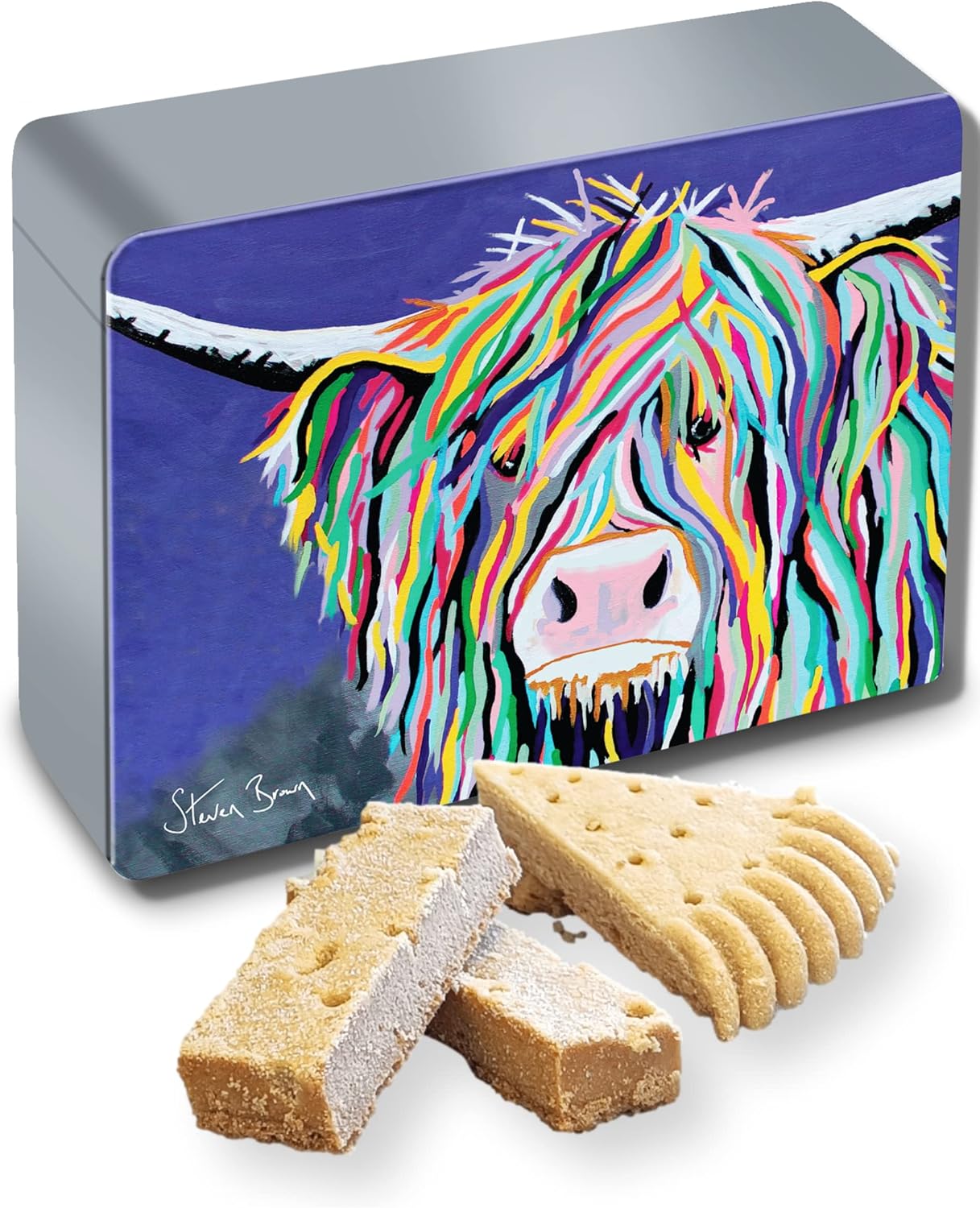 Deans Scottish All Butter Shortbread Biscuits Gift Tin - 400g ...