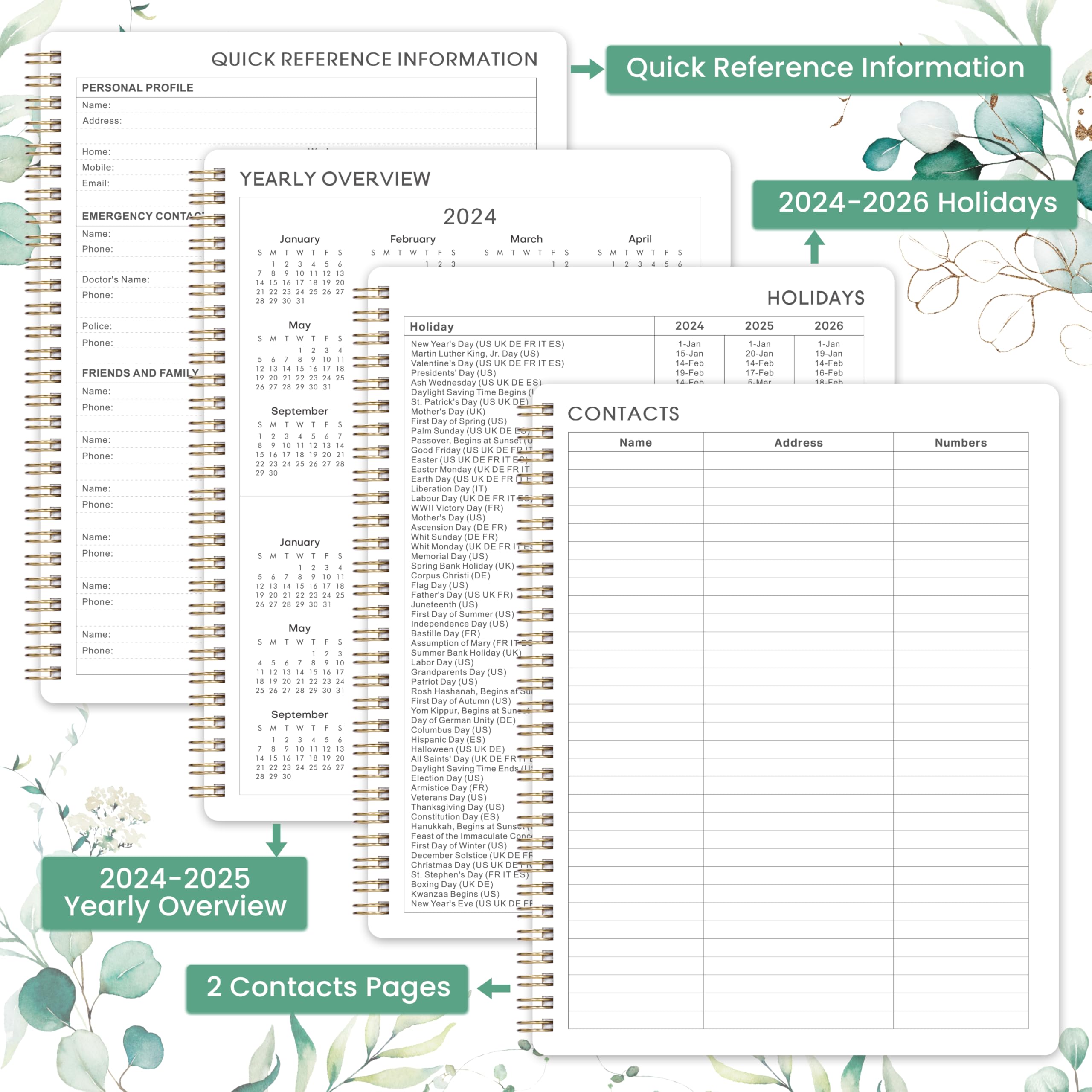 Snapklik.com : Planner 2024-2025 - Academic Planner 2024-2025, JUL 2024 ...