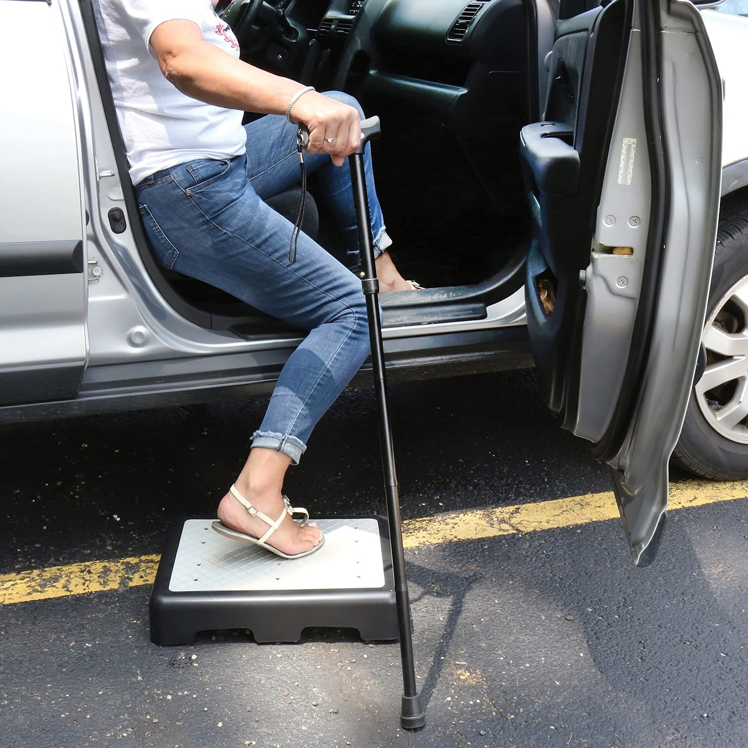 SUPPORT PLUS Platform Step Safety Step Platform for Elderly Fall ...