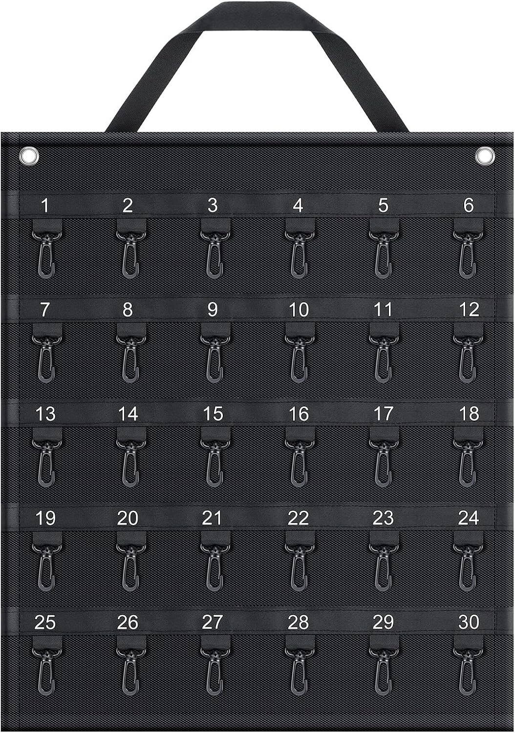 Amazon.com: Oudain Rollable Key Case 30 Keys Roll up Key Organizer Roll ...