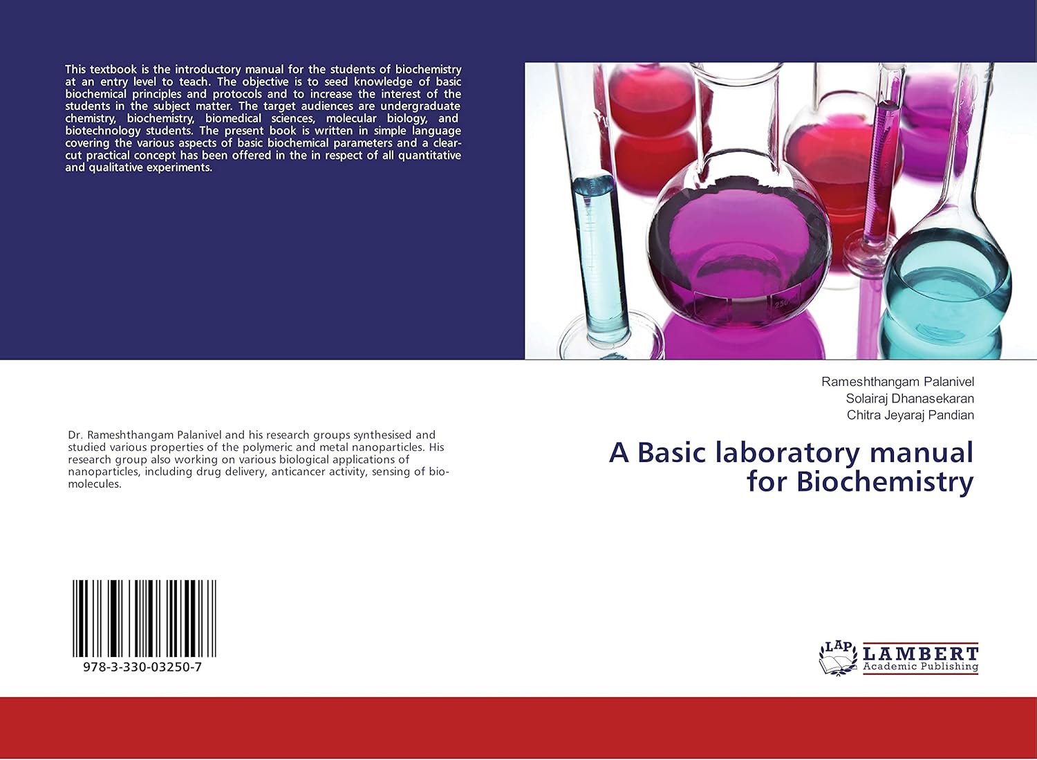 A Basic laboratory manual for Biochemistry: Palanivel, Rameshthangam ...