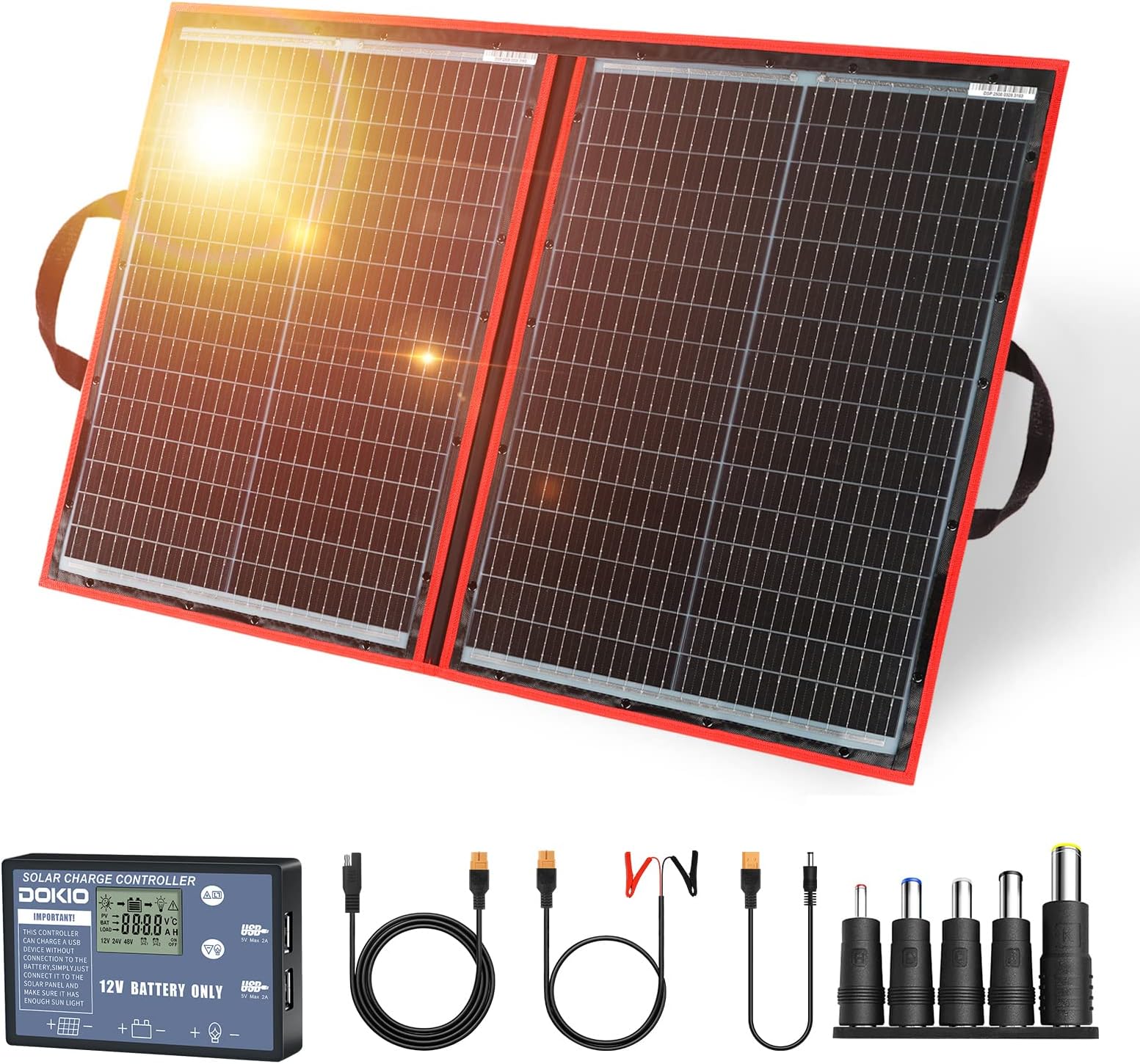 Amazon.com : Nature Power 110 Watt Complete Solar Panel Kit : Patio ...