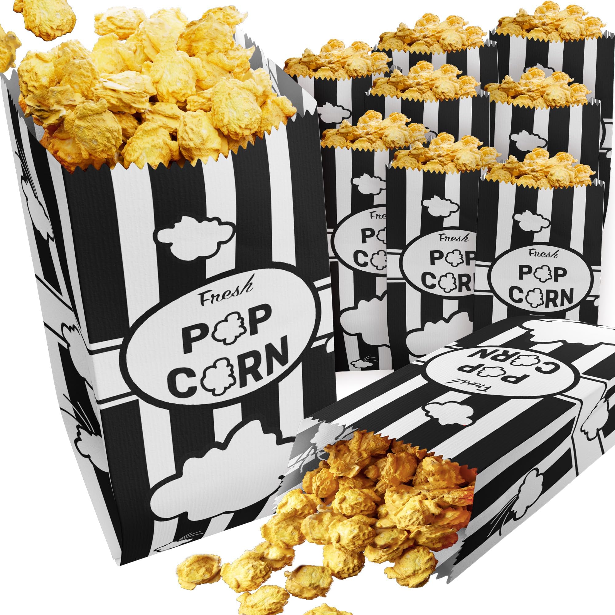 Amazon.com: Gosknor 24 Pcs Pink Popcorn Boxes, Small Popcorn Buckets ...