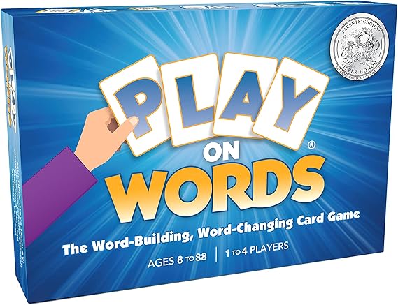 Amazon.com: Play On Words Card Game - Extra-Creative Word Making Fun ...