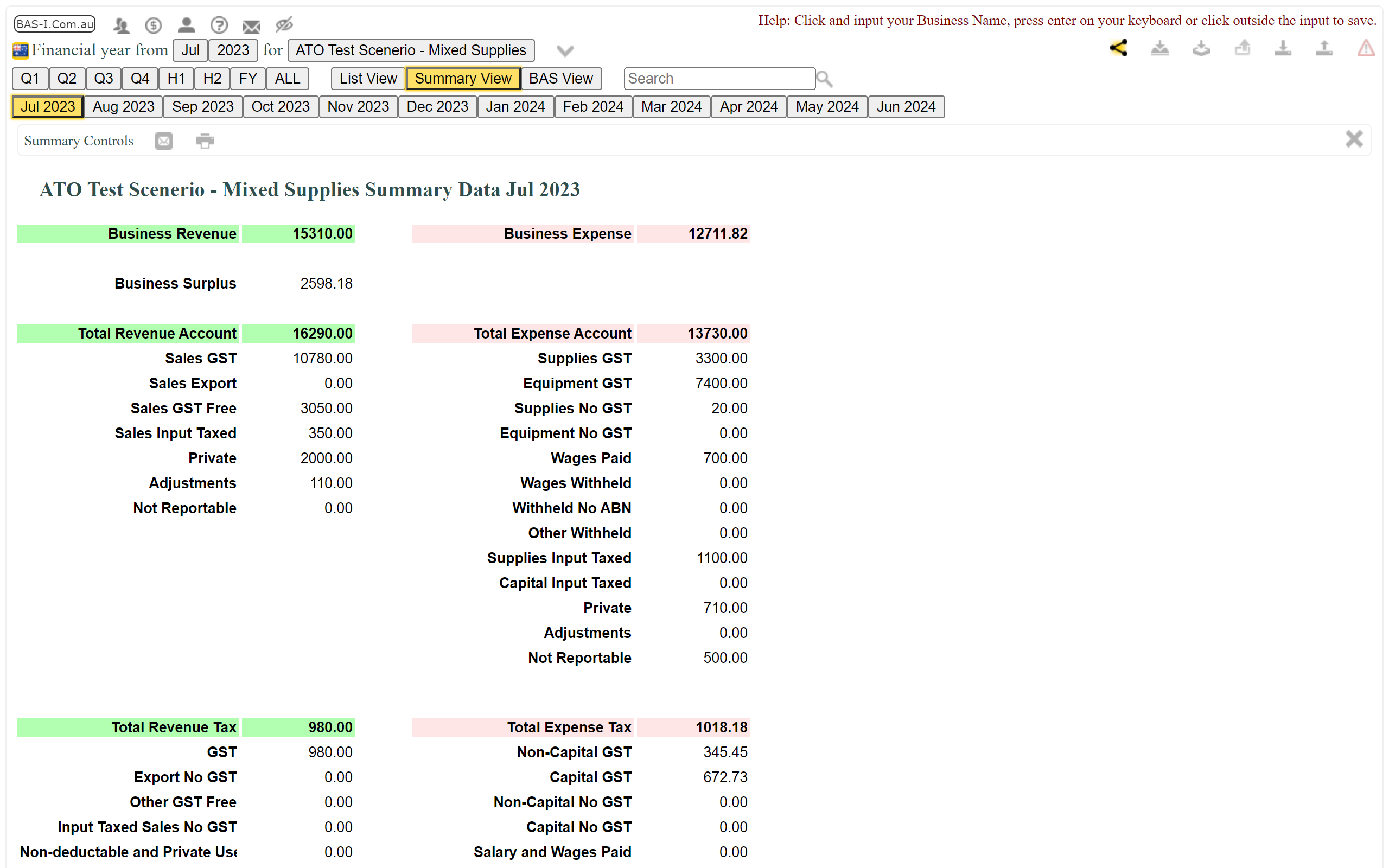 BAS-I.C Free BAS and GST Accounting - App on Amazon Appstore