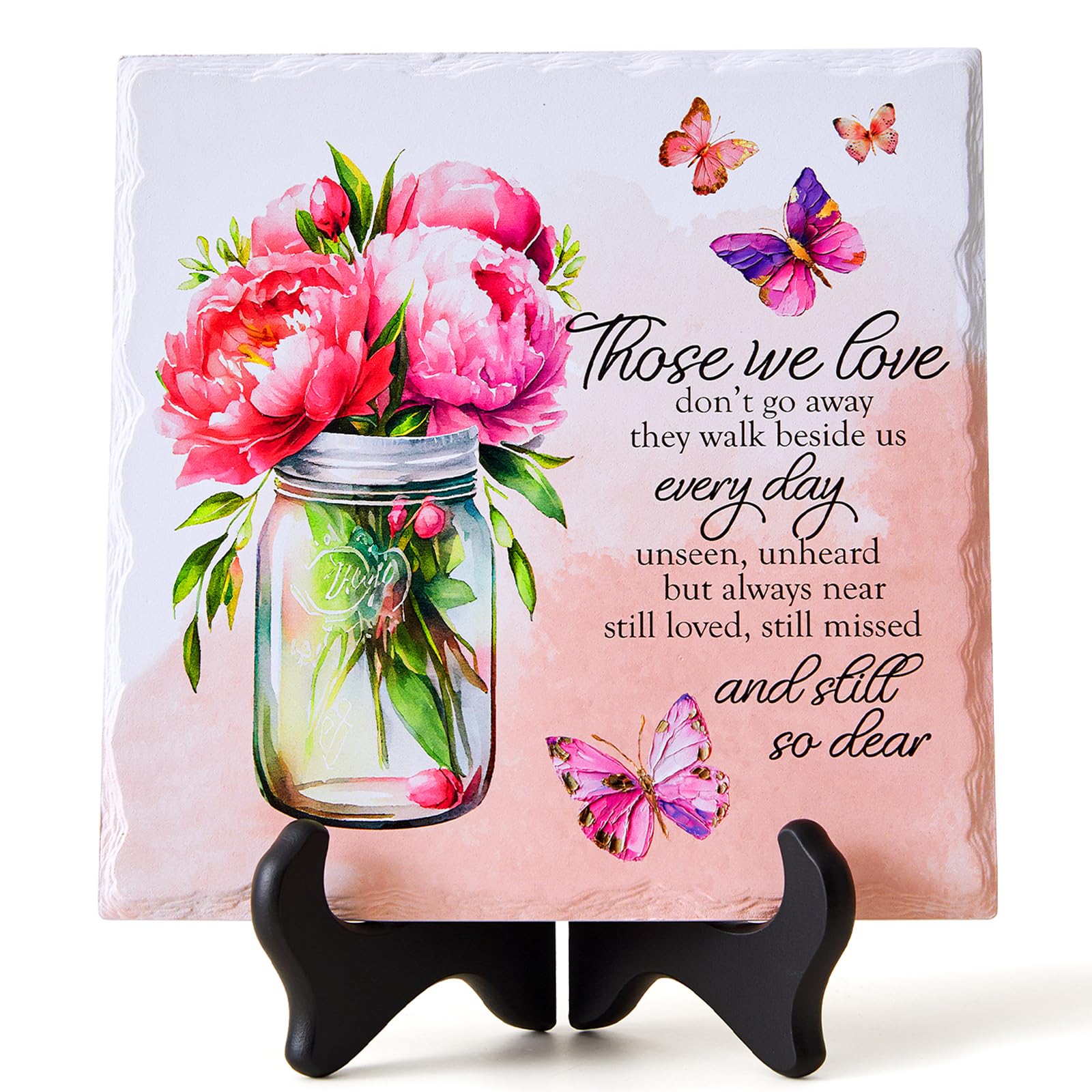 Amazon.com: WOODEXPE Sympathy Plaque Sympathy Gift Memorial Gifts with ...