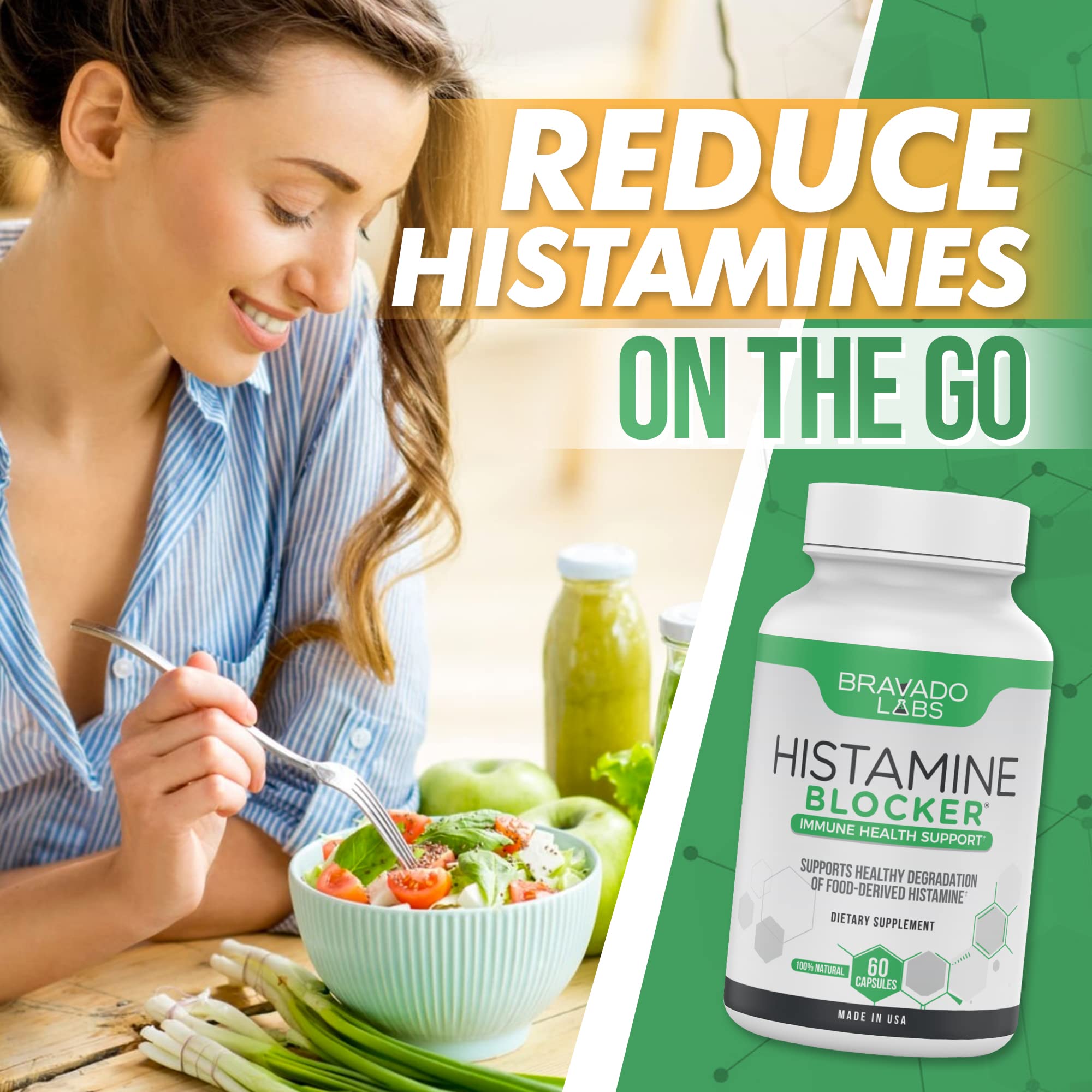 Snapklik.com : Bravado Labs Premium Histamine Block - Diamine Oxidase