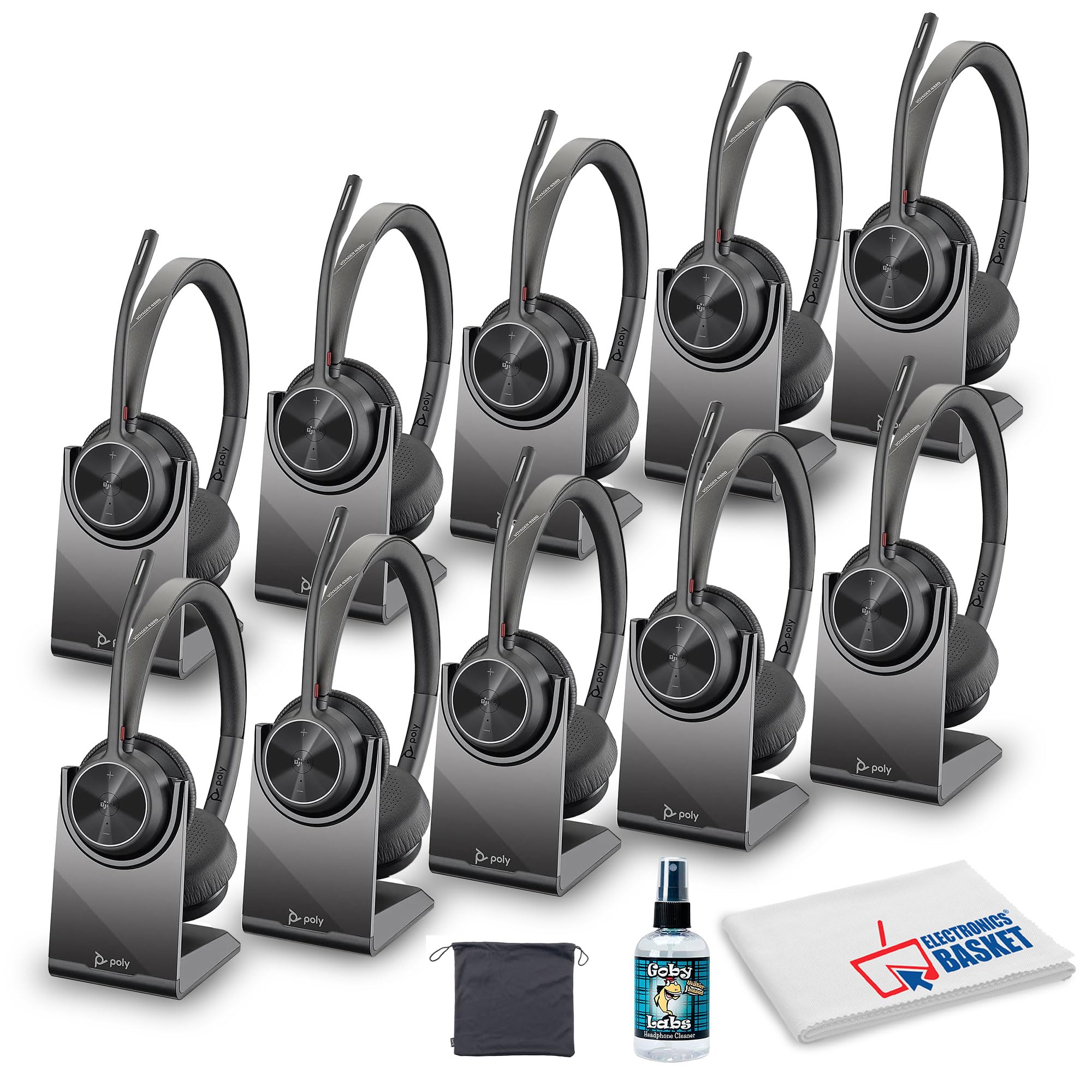 Snapklik.com : Poly 10x Voyager 4320 Bluetooth Stereo Headset