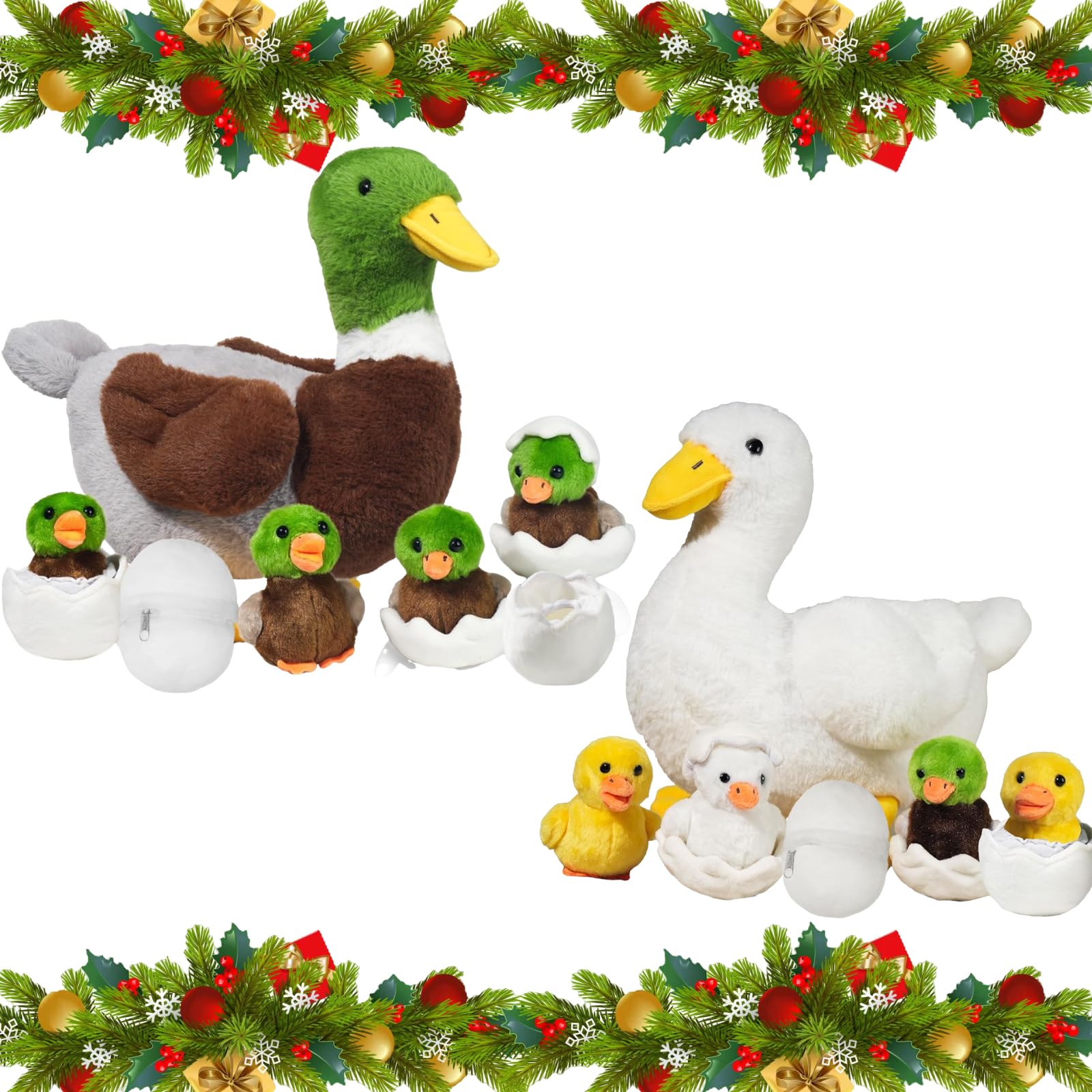 Amazon.com: XYHQYB Duck Stuffed Animals, Duck Plush Toy with Stuffed ...