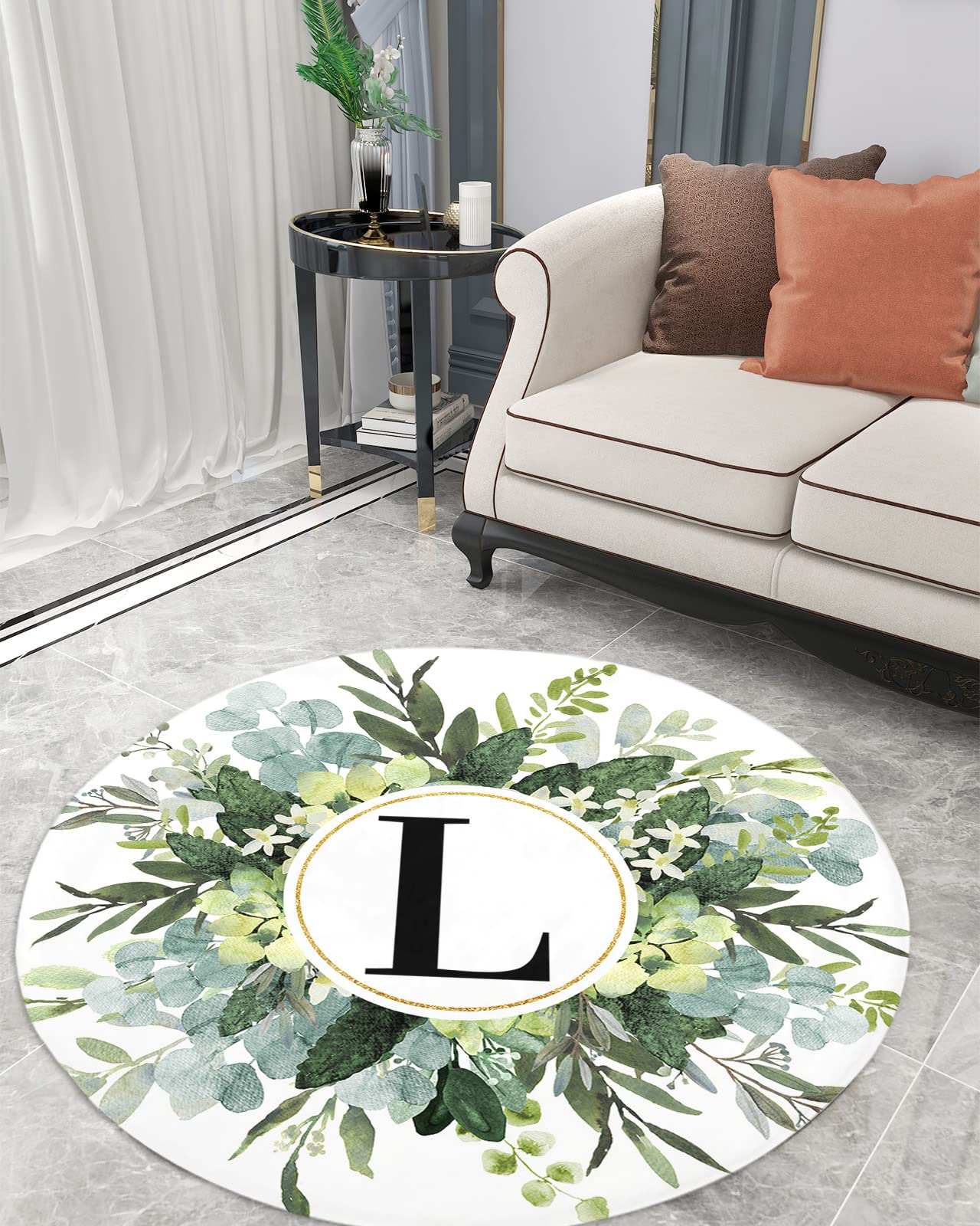 L Monogram Rug