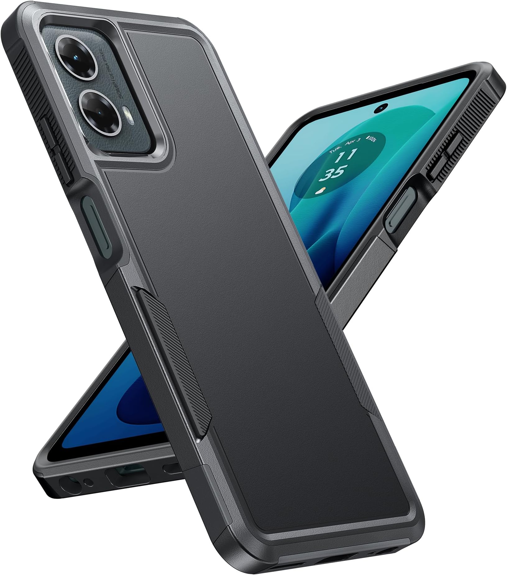 Amazon.com: FNTCASE for Motorola Moto G-5G-2024 Case: Dual Layer ...
