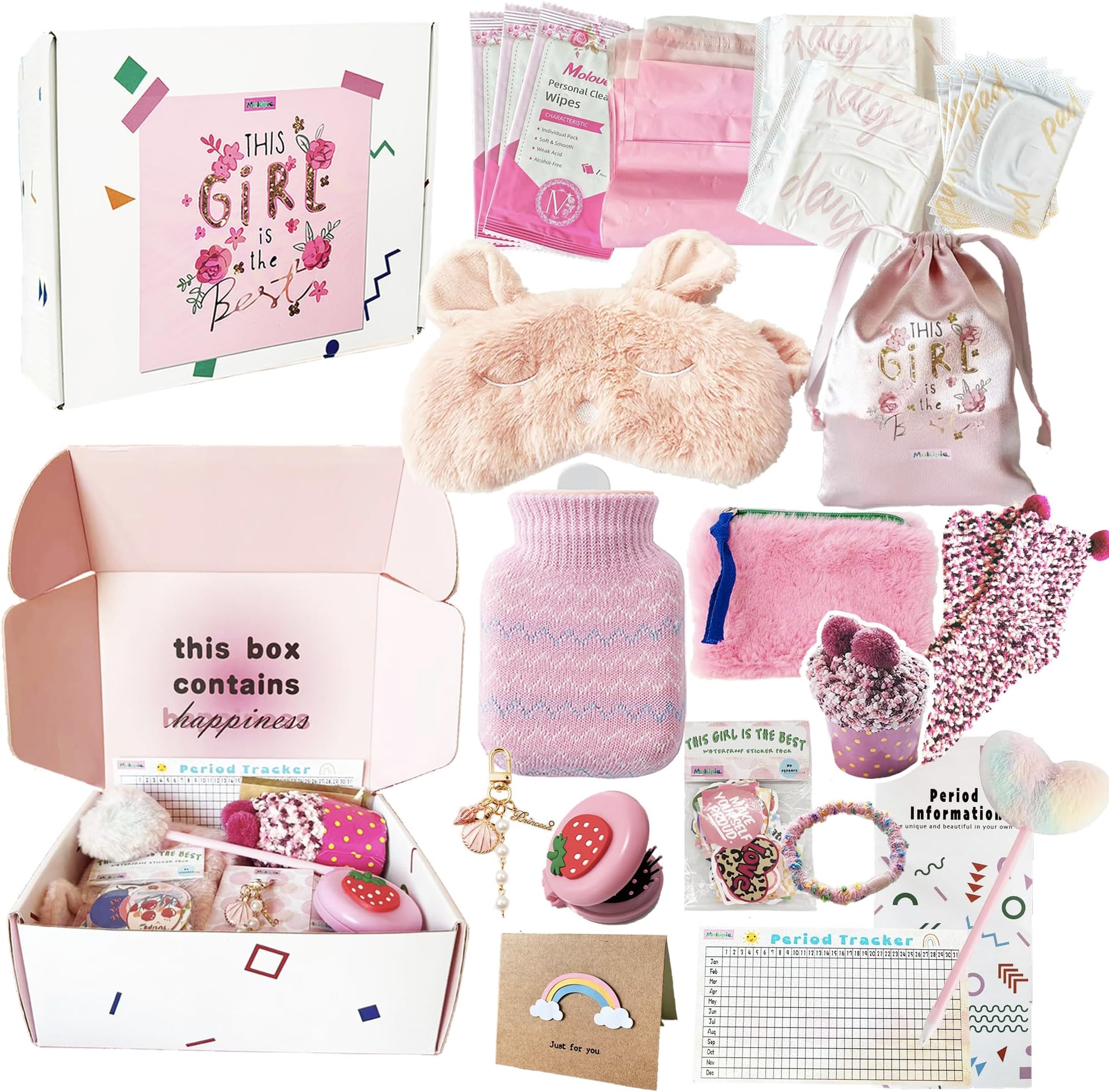 Amazon.com: First Period Kit for Girls - Menstrual First Period Kit ...