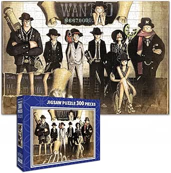 Amazon.co.jp: One Piece Puzzle 300 Piece Anime Character Jigsaw Puzzle ...