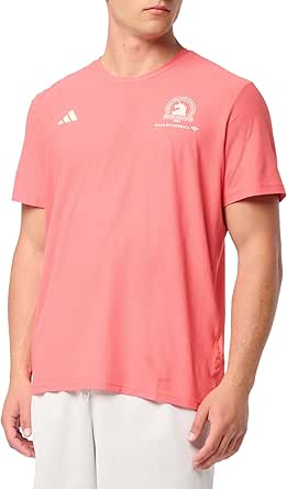 Amazon.com: adidas Men's Boston Marathon 2024 Own The Run T-Shirt ...