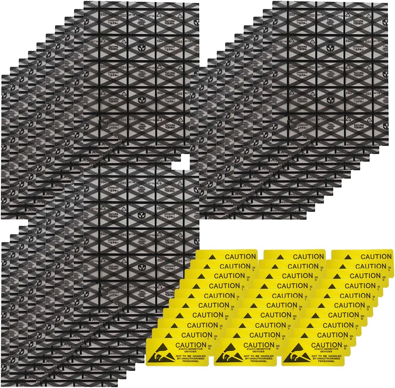 Antistatic Bags ESD Shielding Bag with Anti-Static Labels for Hard ...