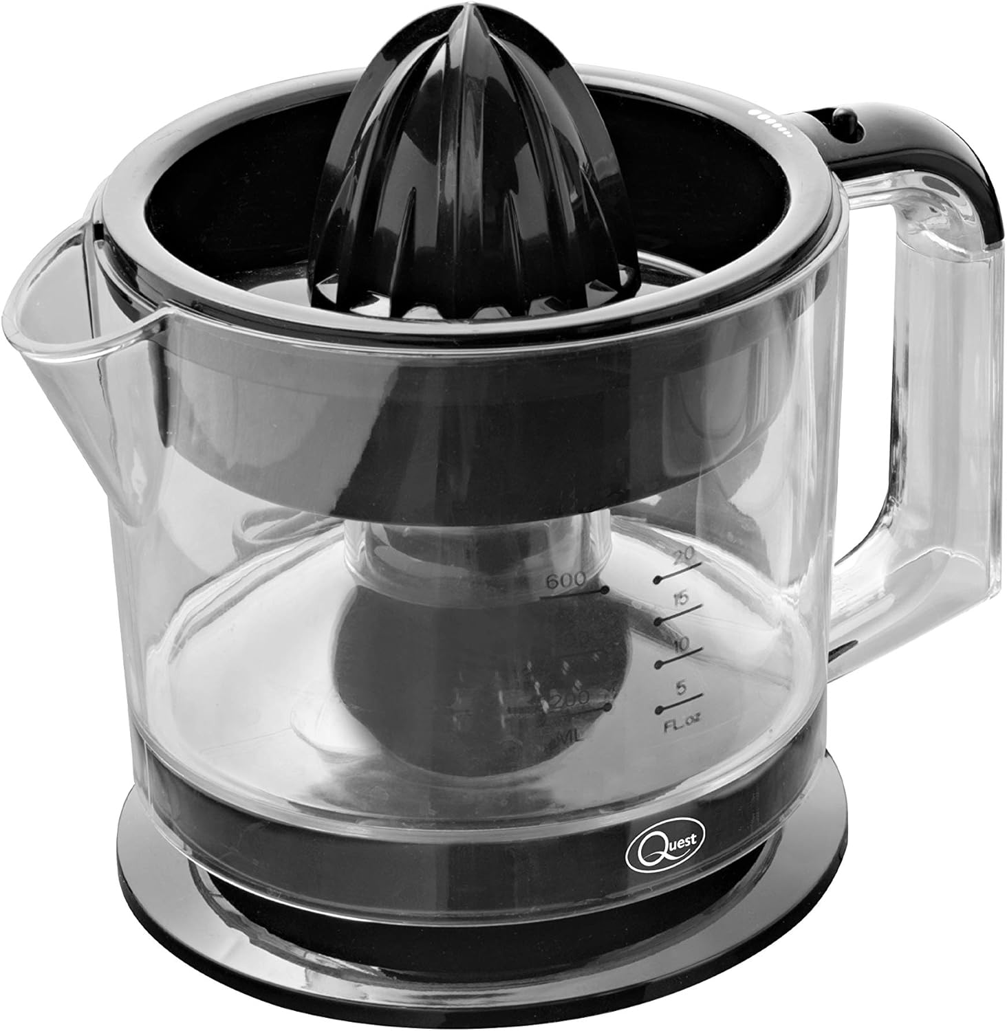 Quest 34229 600ml Citrus Juicer/Easy Pour Spout & Adjustable Pulp ...