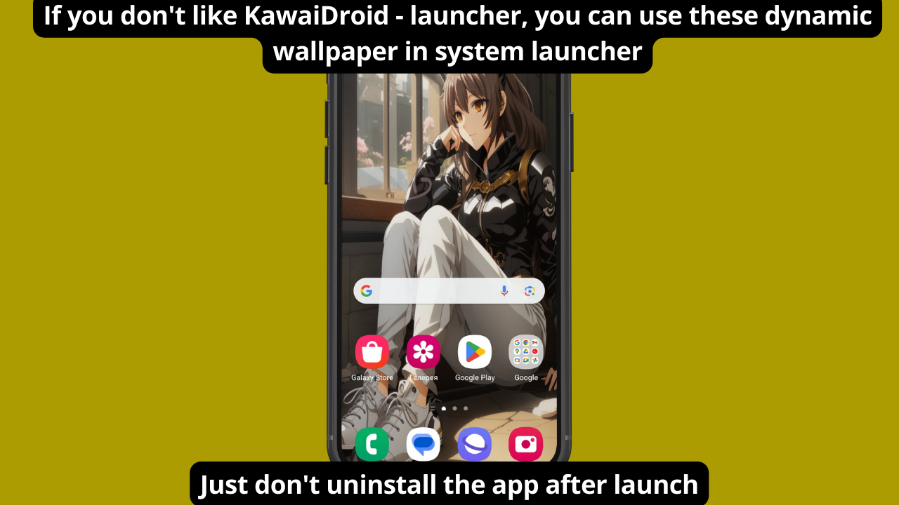 KawaiDroid - Anime launcher, Anime Wallpapers, Anime Icons - App on ...