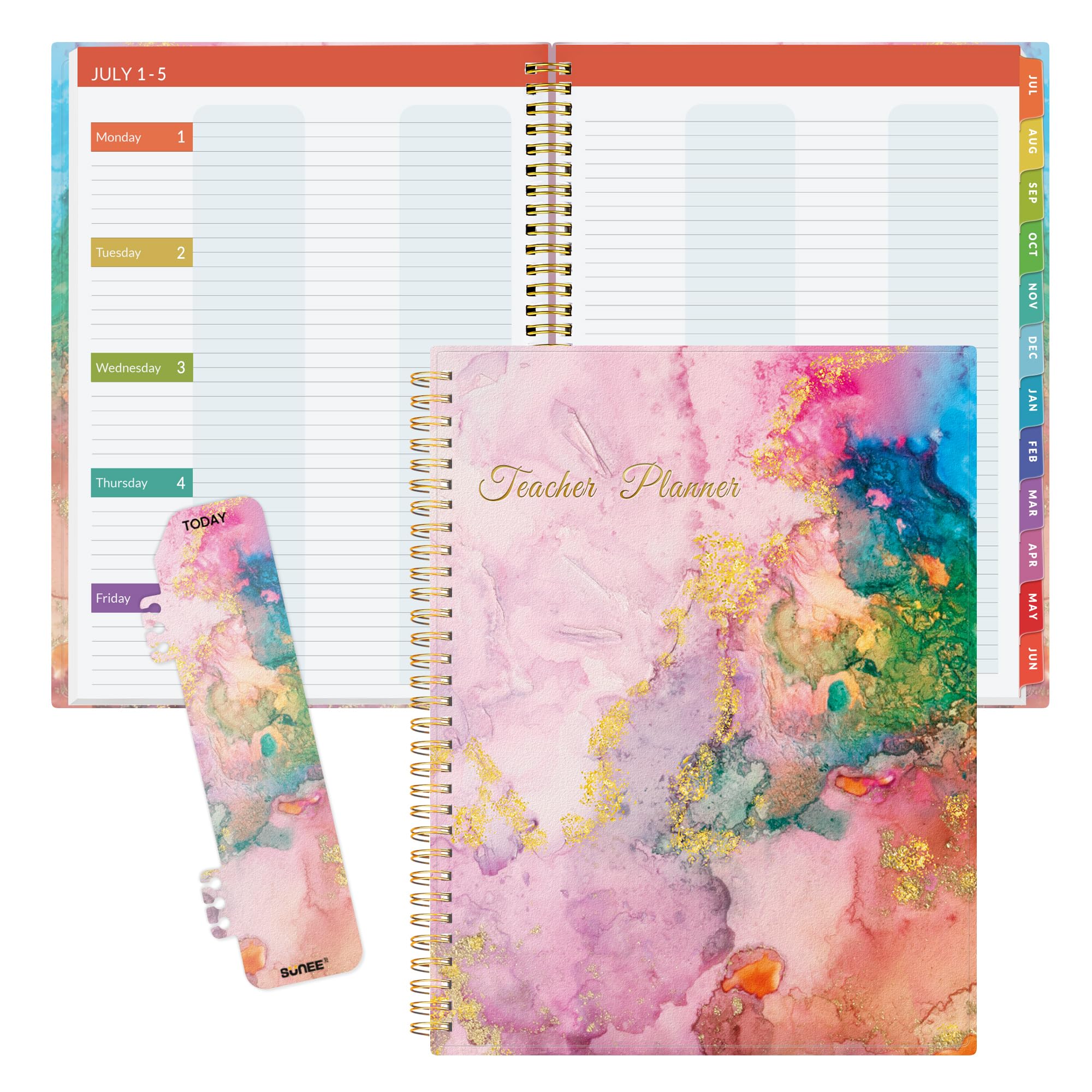 SUNEE 8 Period Teacher Lesson Plan Book - Undated, 2025-2026 Academic ...