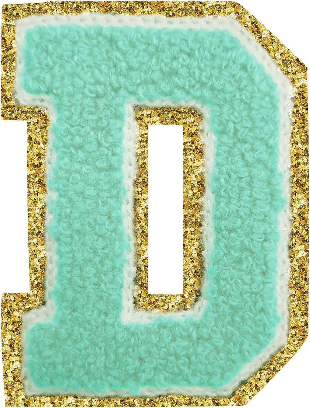 Amazon.com: Lyvur Letter Patches Iron on 3Pcs Chenille Letters for ...