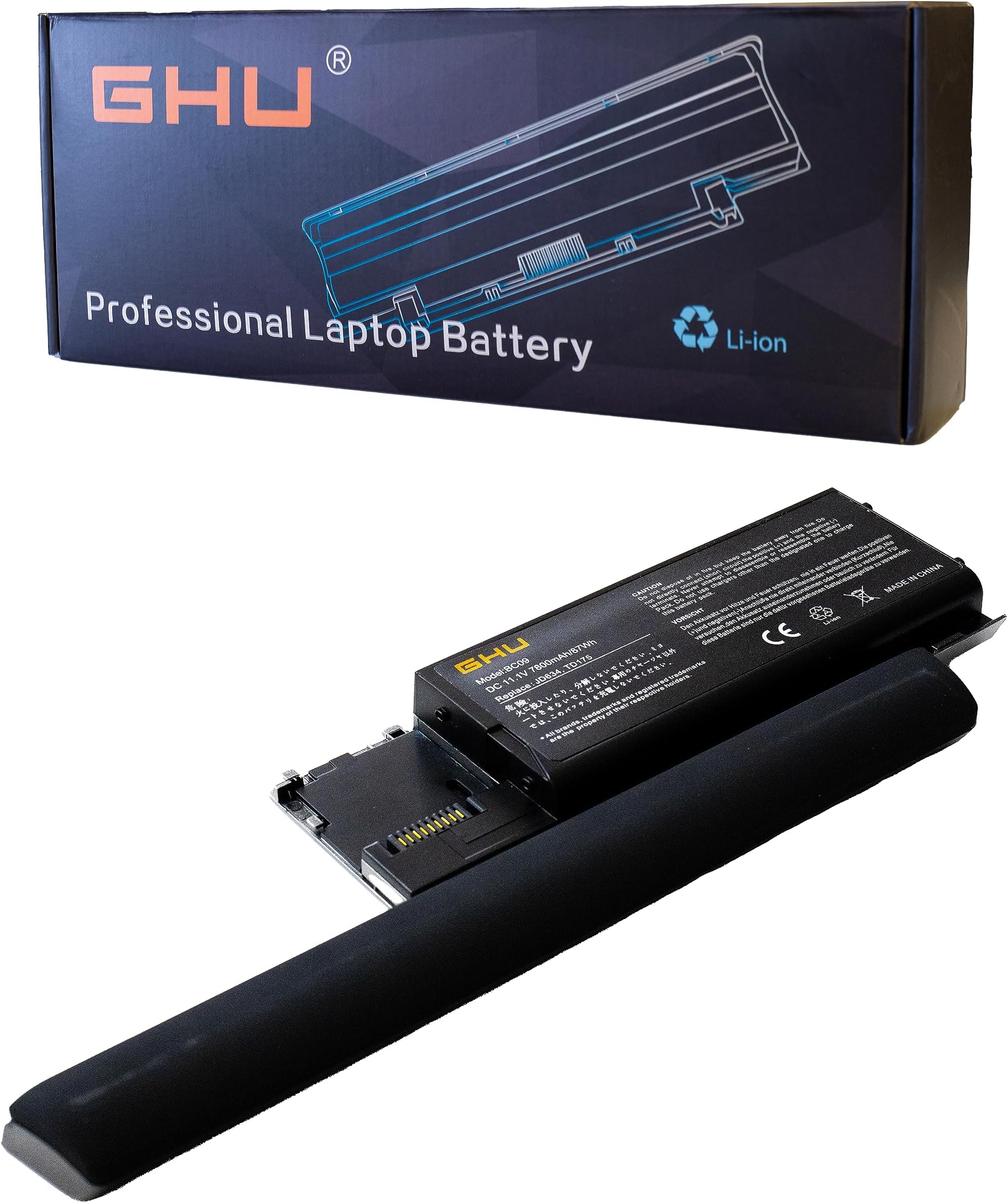 Amazon.com: AC Doctor INC 5200mAh Laptop Battery Replacement for Dell ...