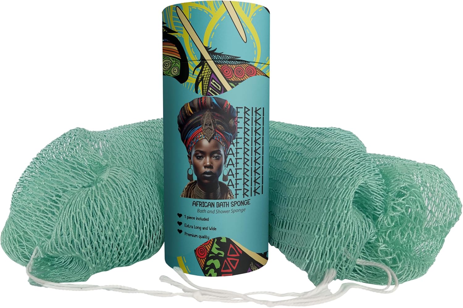 Amazon.com: AFRIKI African Net Sponge, Authentic African Exfoliating ...