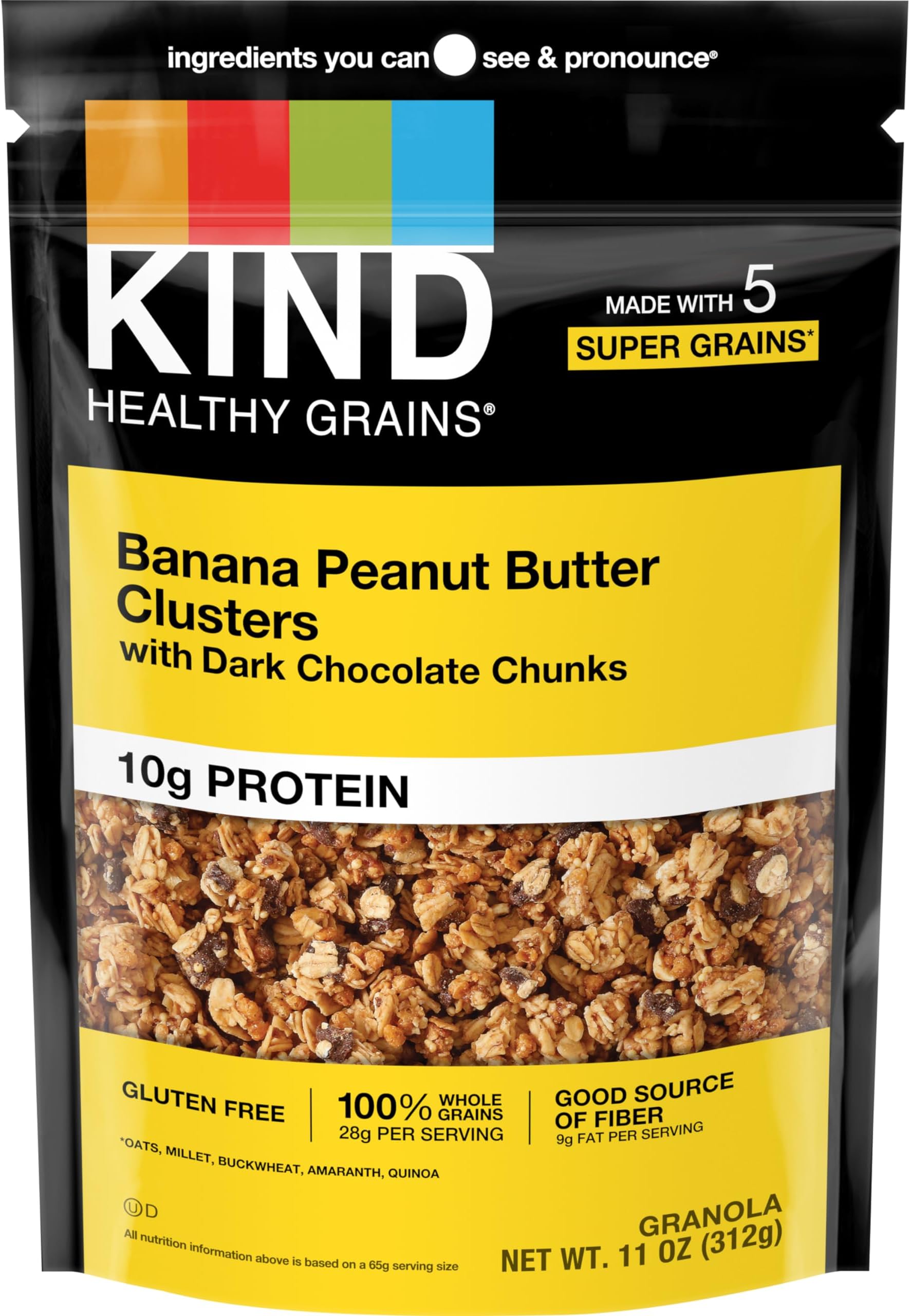 Amazon.com: KIND Healthy Grains Clusters, Granola Variety Pack, Healthy ...