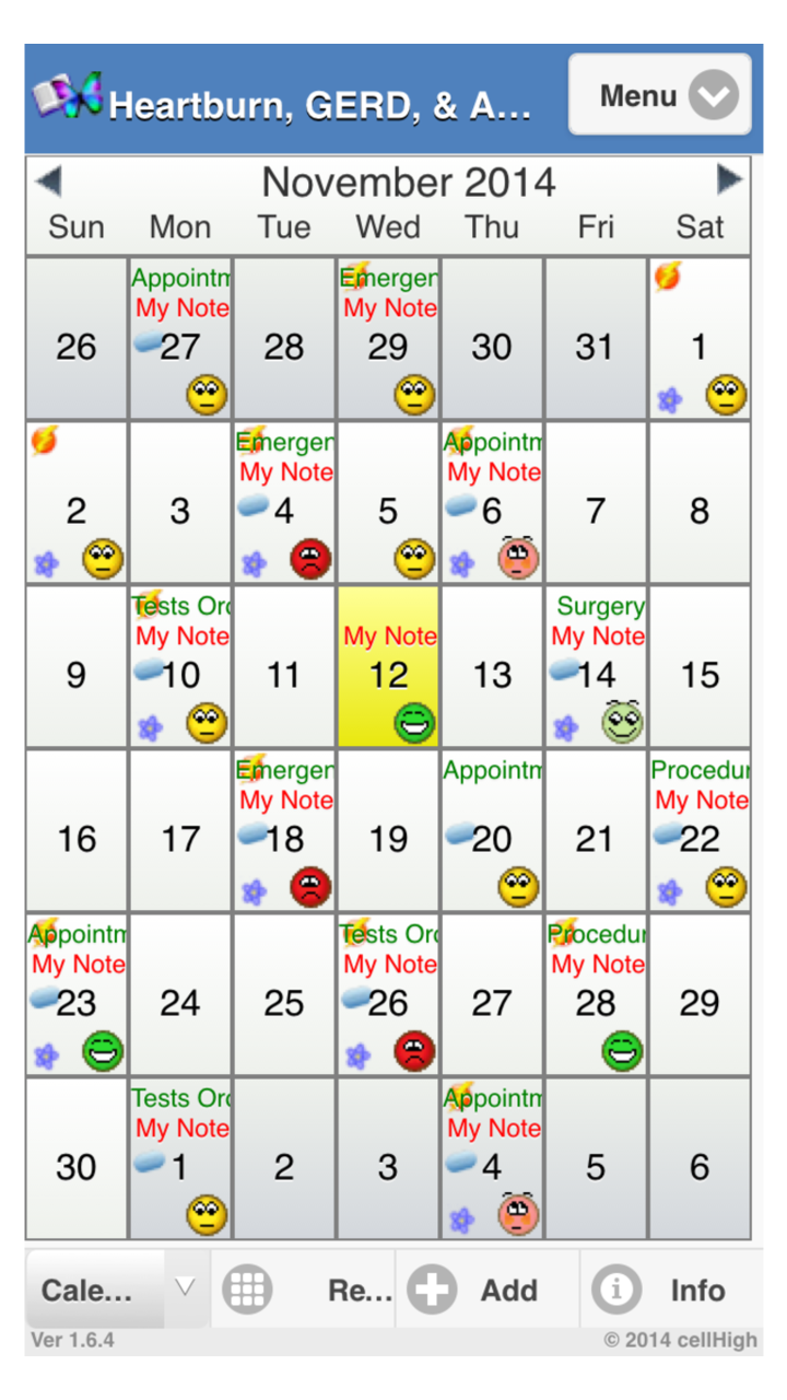 Heartburn, GERD, and Acid Reflux Diary - App on the Amazon Appstore