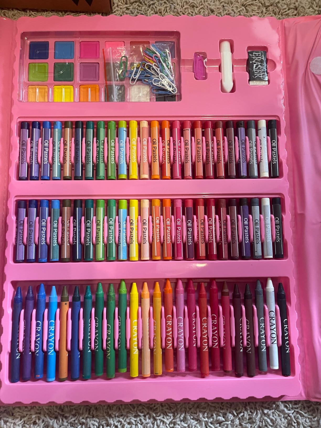 $4/mo - Finance Shuttle Art 335 Piece Kids Art Set, Multi-Media Art ...