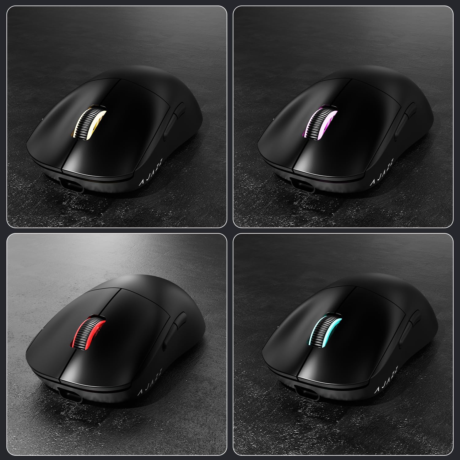Snapklik.com : AJ199 4K Wireless/Wired Gaming Mouse, 65G Lightweight ...